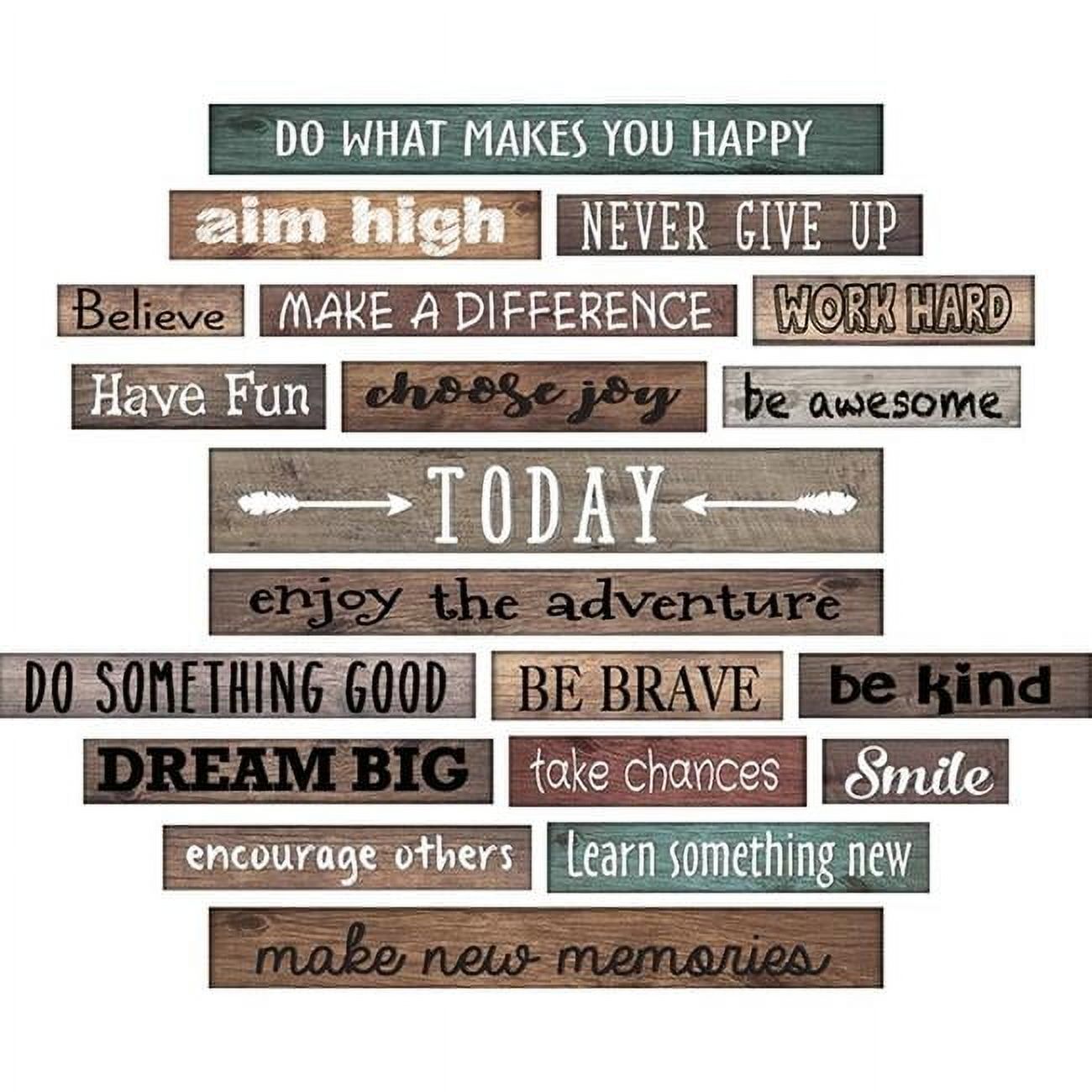 Teacher Created Resources Motivational Gallery Signs - Walmart.com