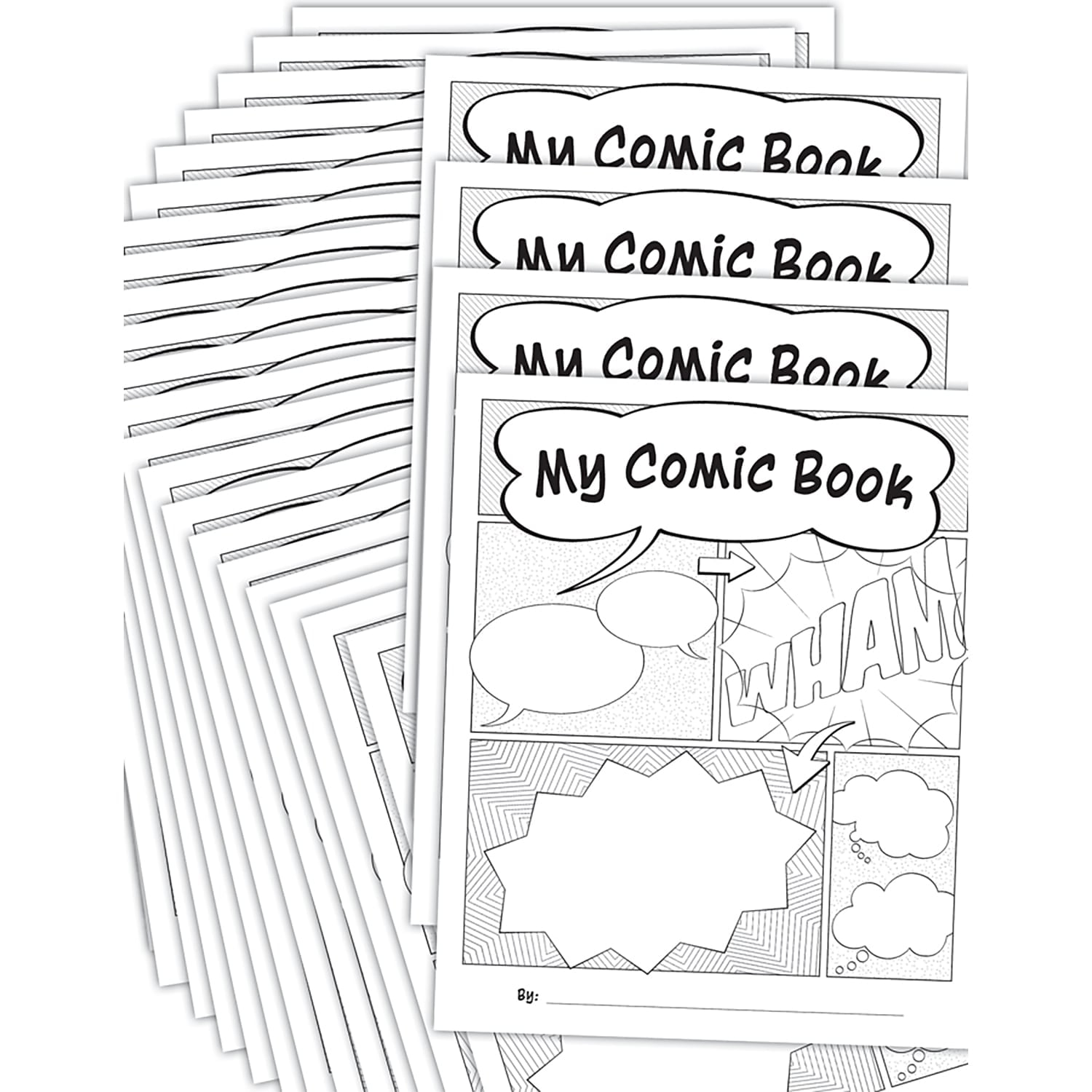 Teacher Created Resources My Own Books: My Comic Book, 25-Pack ...