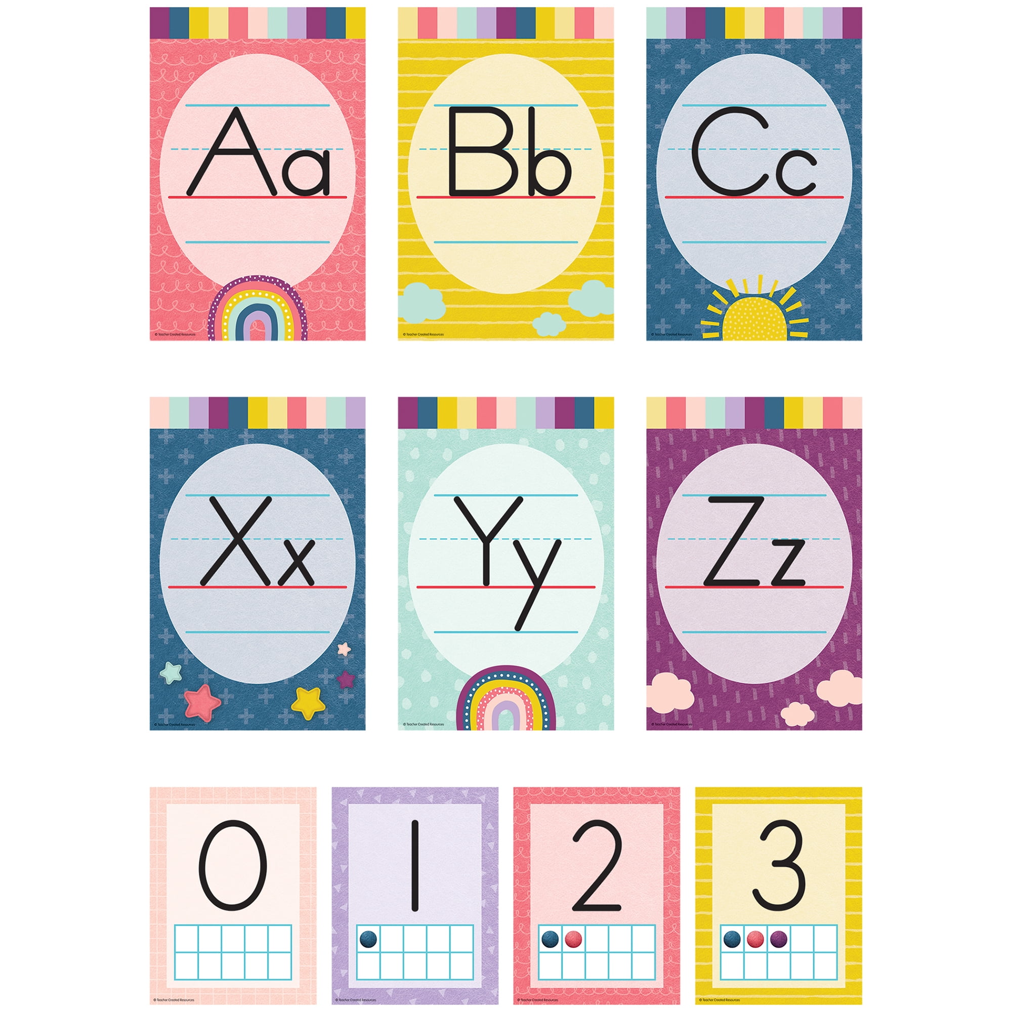 Teacher Created Resources Oh Happy Day Alphabet Bulletin Board ...