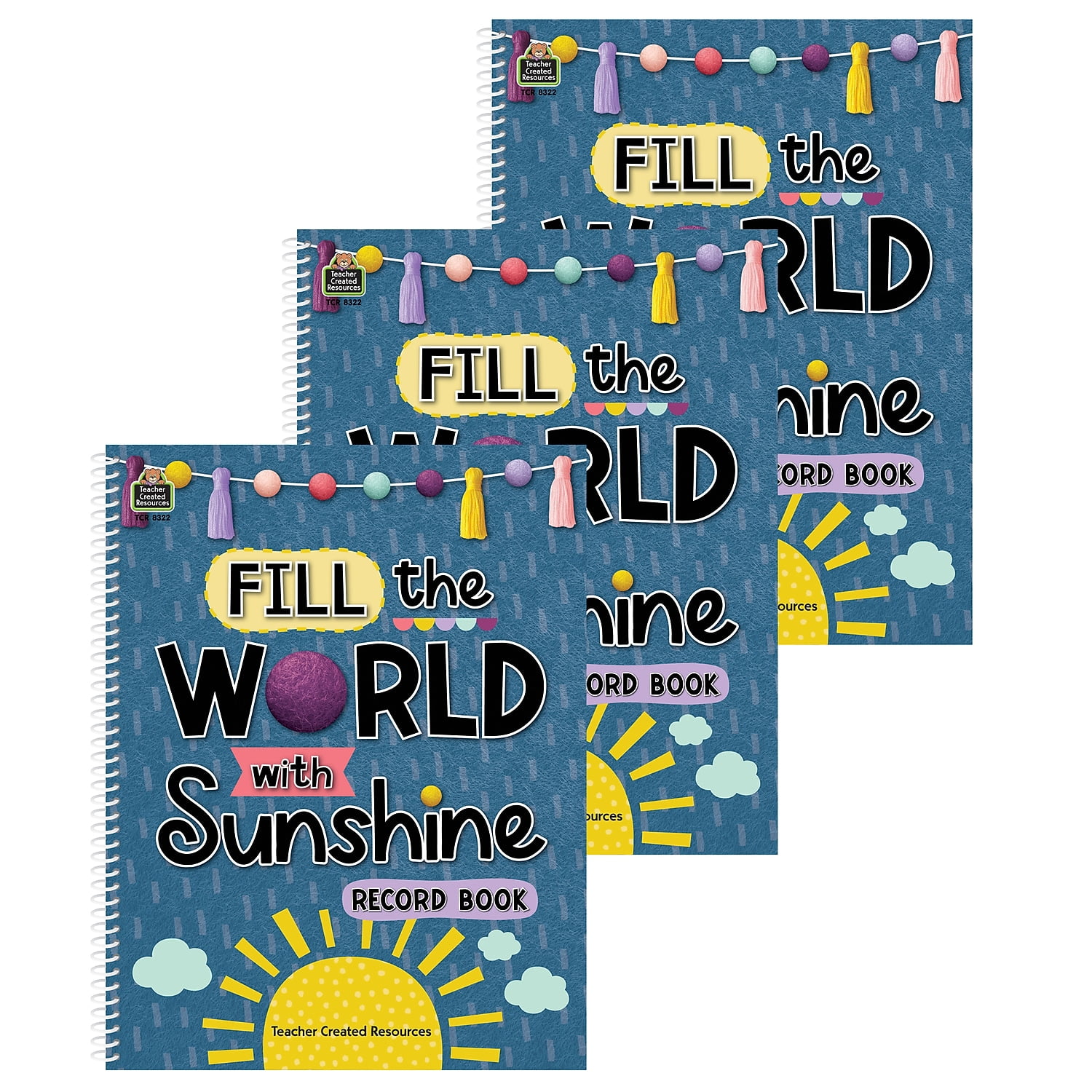 Teacher Created Resources Oh Happy Day Record Book, Pack of 3 - Walmart.com