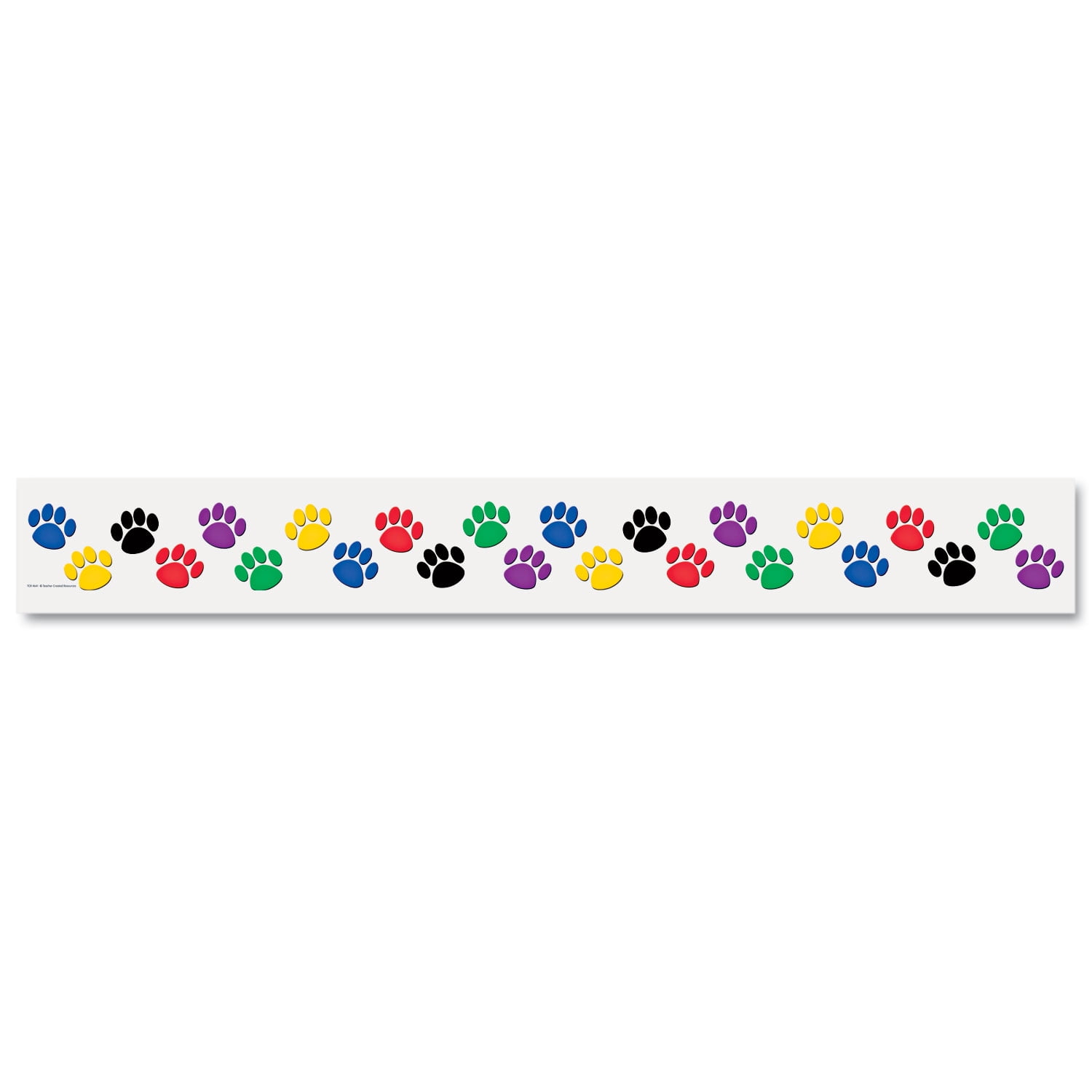 Paw Print Clip Art Border