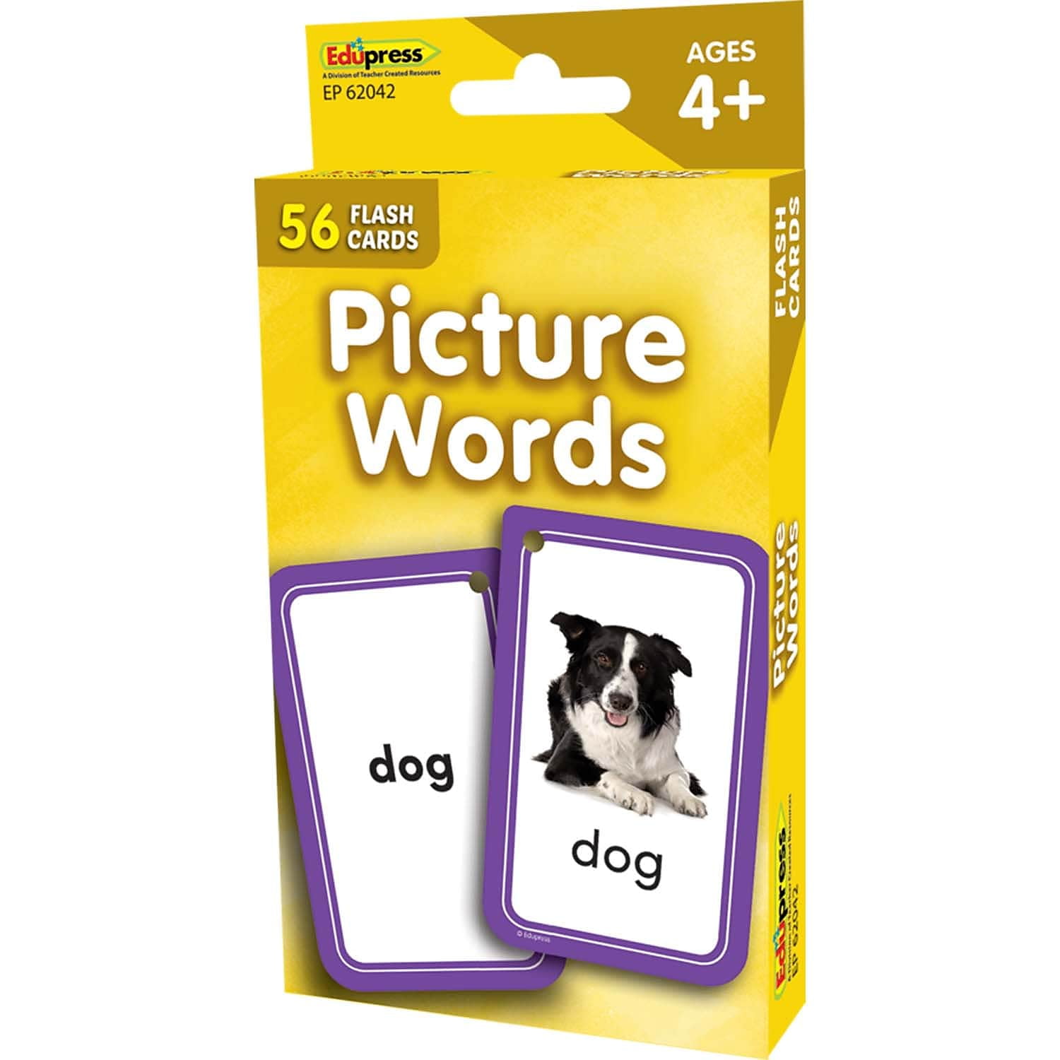 Teacher Created Resources TCR62042 Picture Words Flash Cards - Walmart.com