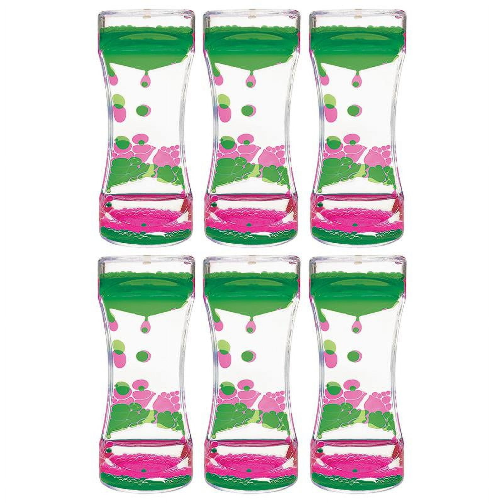 Teacher Created Resources Pink & Green Liquid Motion Bubbler, Pack of 6 ...