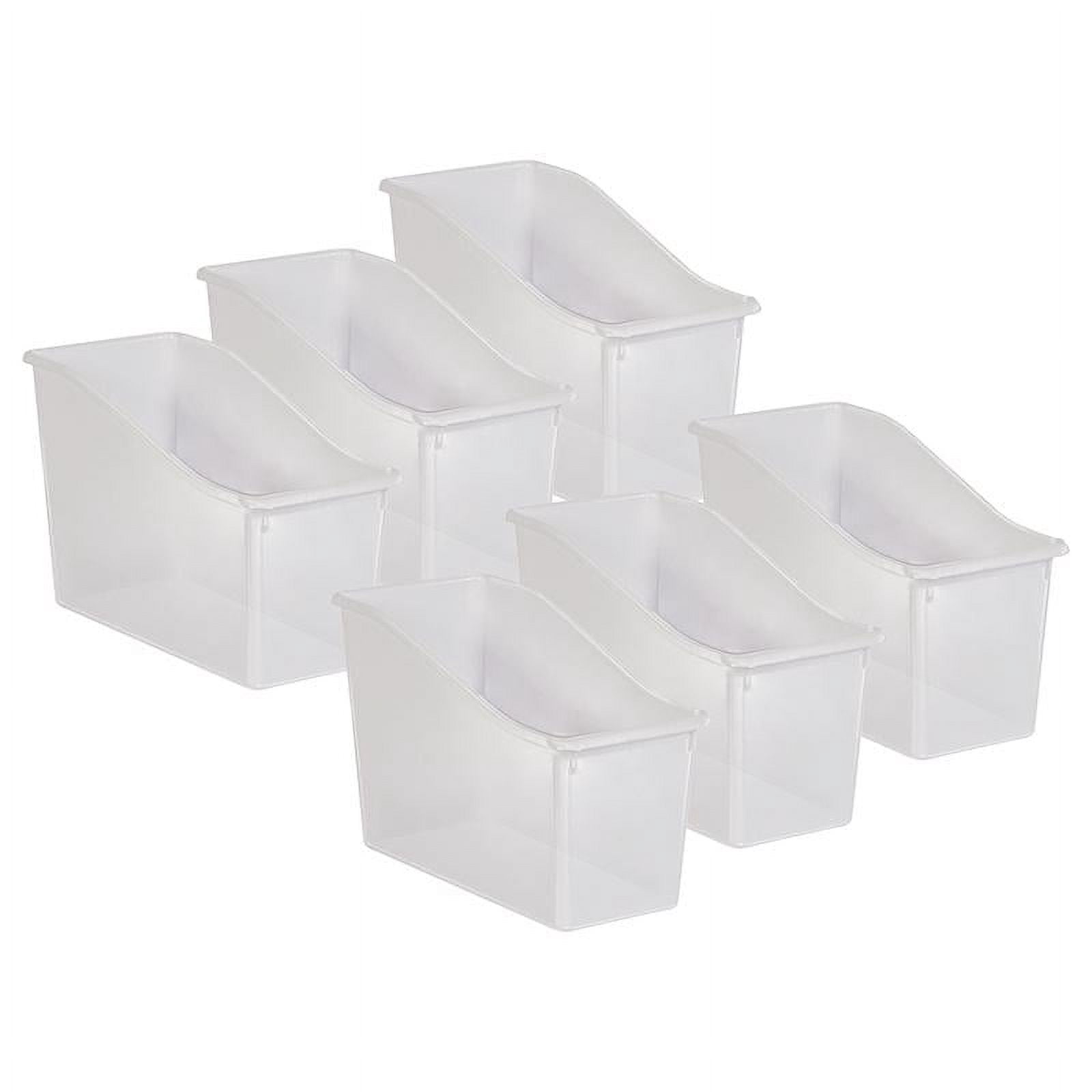 Teacher Created Resources Stackable Plastic Book Bin for Classroom ...