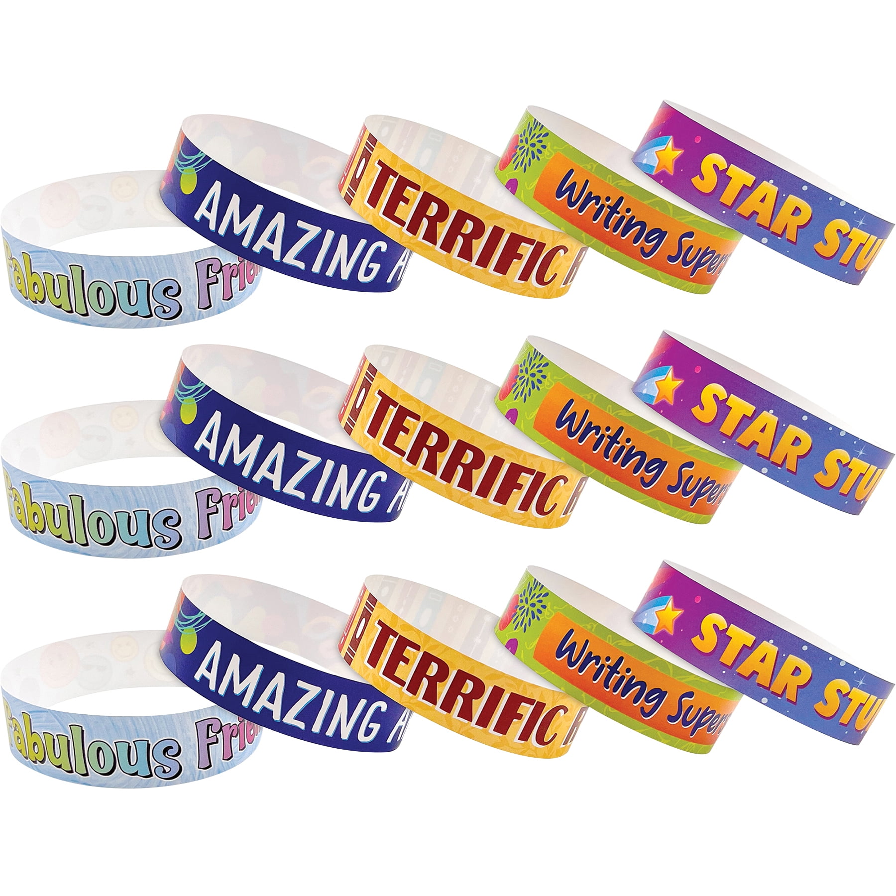 Teacher Created Resources Positive Reinforcement Brag Bracelets, 10 ...