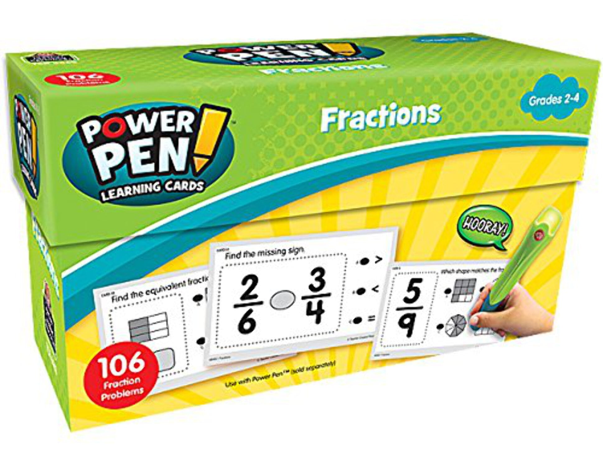 Teacher Created Resources Power Pen Learn Fractions Set - Walmart.com