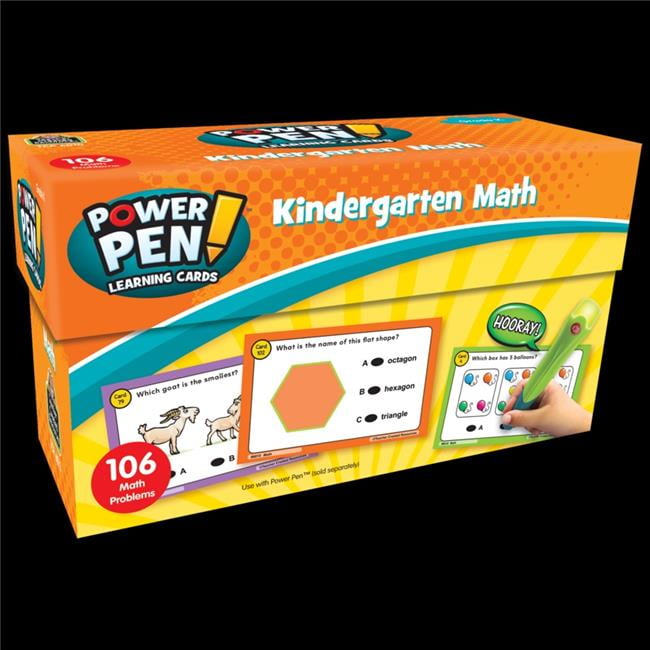 Teacher Created Resources Power Pen Learning Cards Math Grade K ...