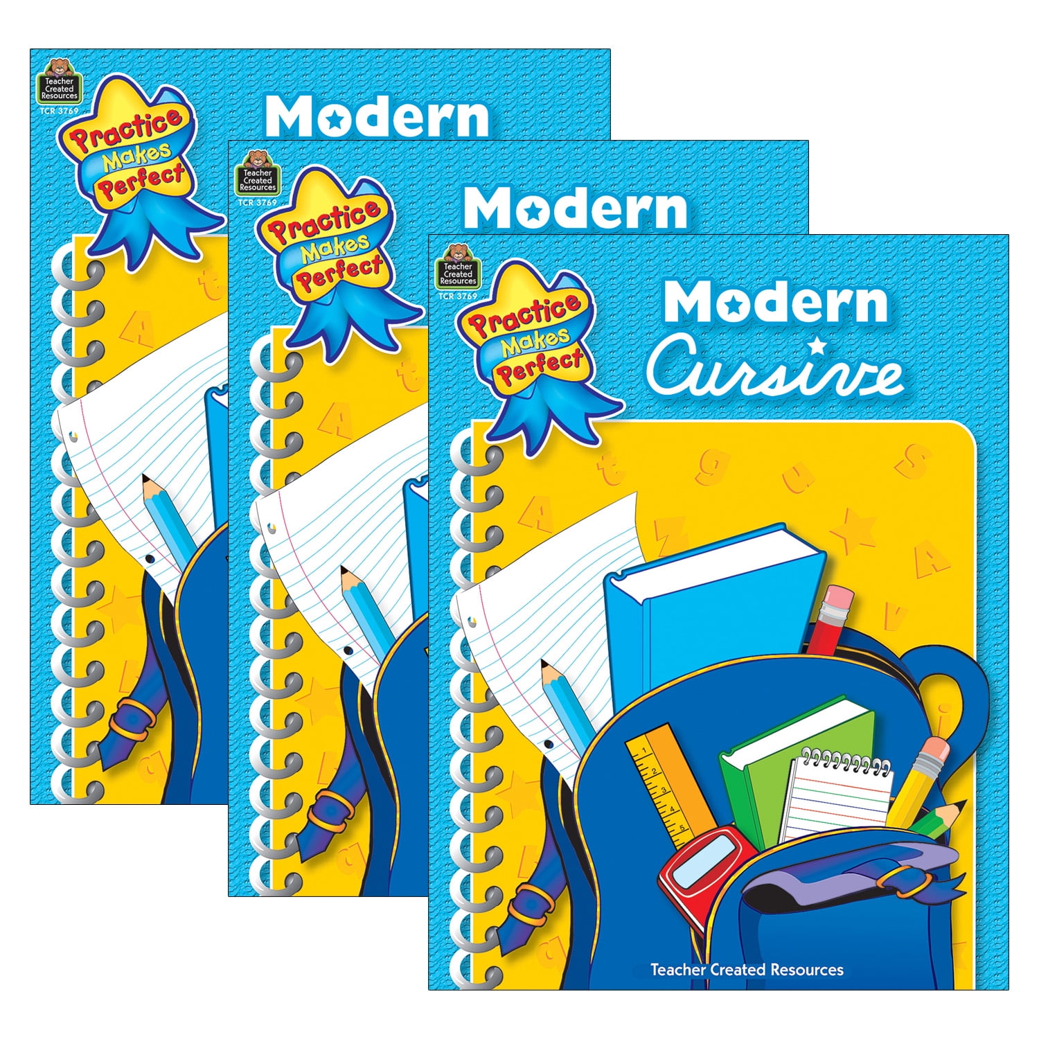 Teacher Created Resources Practice Makes Perfect: Modern Cursive Book ...