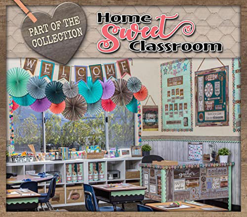 Teacher Created Resources Reclaimed Wood Magnetic Border (TCR77010 ...