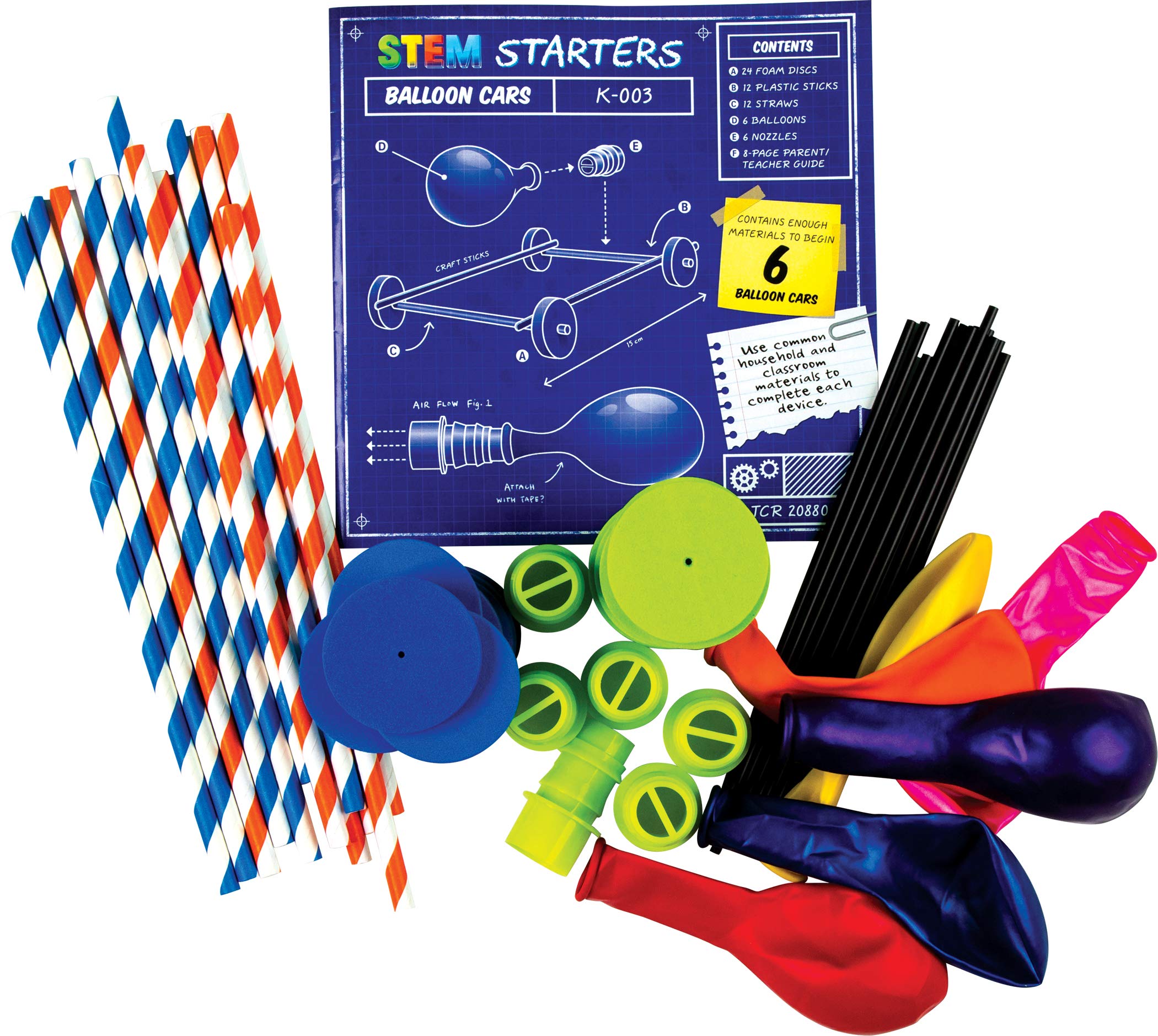 Teacher Created Resources STEM Starters: Balloon Cars (TCR20880) C3 ...