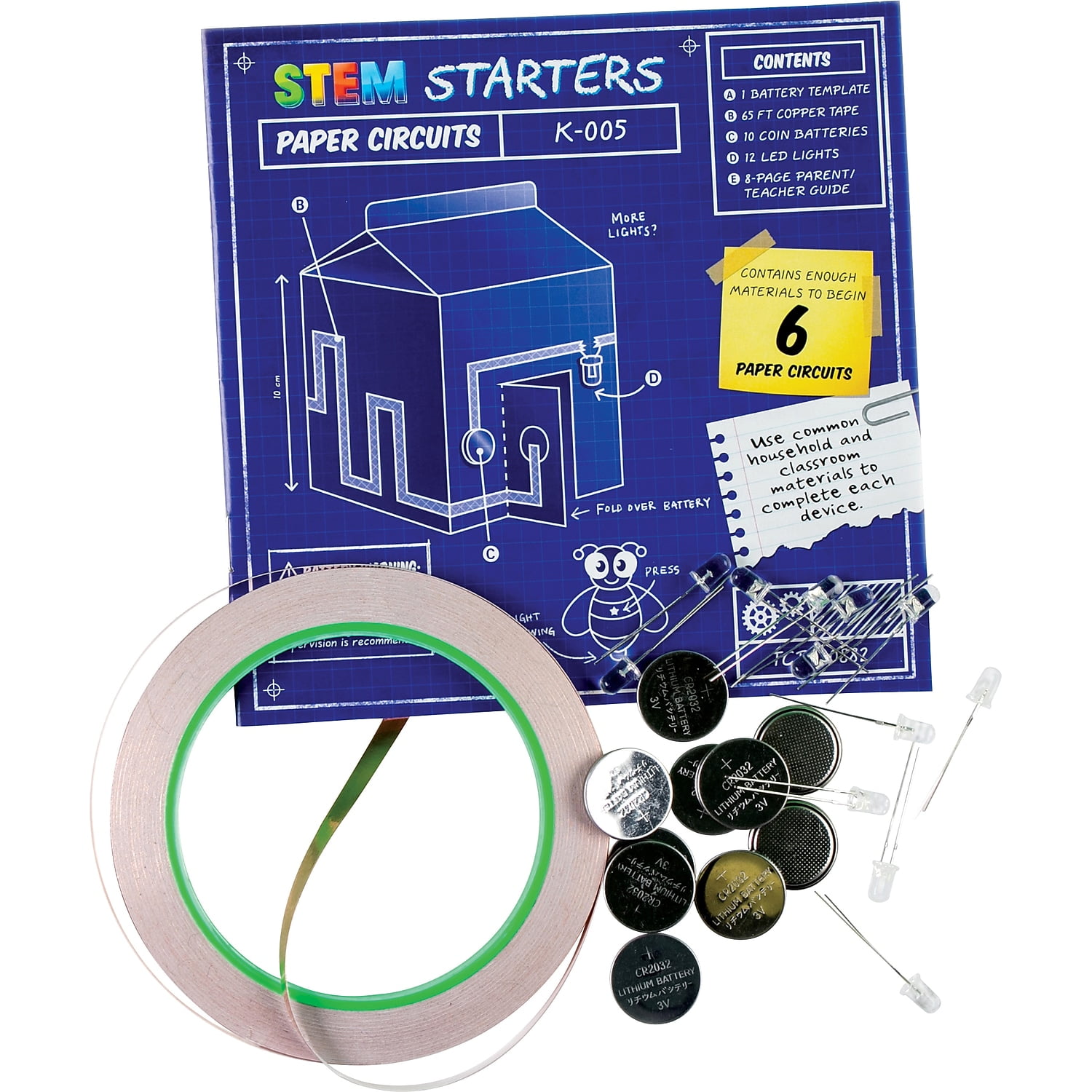 Teacher Created Resources STEM Starters, Paper Circuits - Walmart.com