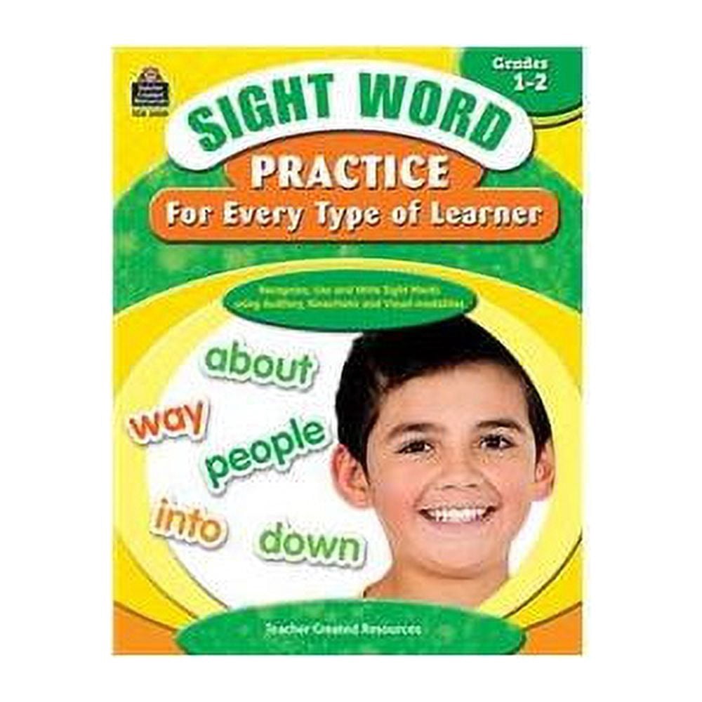 Teacher Created Resources Sight Word Practice for Every Type of Learner ...