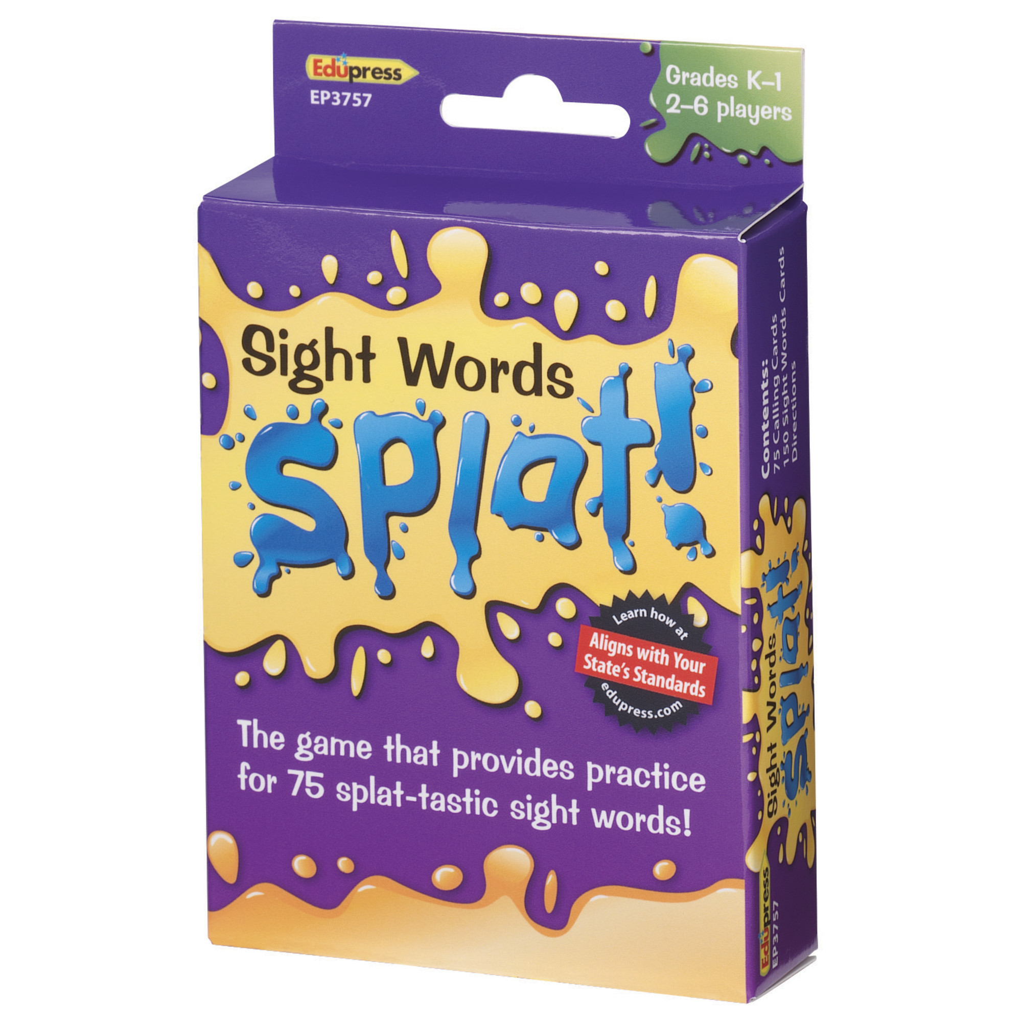 Edupress™ Sight Words Splat Game, Grades K-1 - Walmart.com