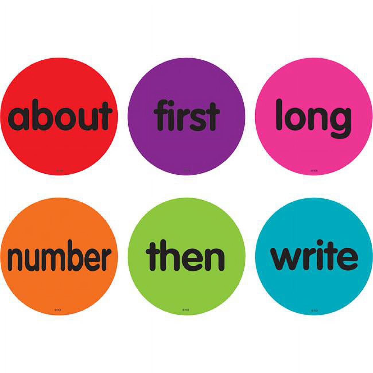 Teacher Created Resources Sight Words 51-100 Carpet Markers for Grade ...