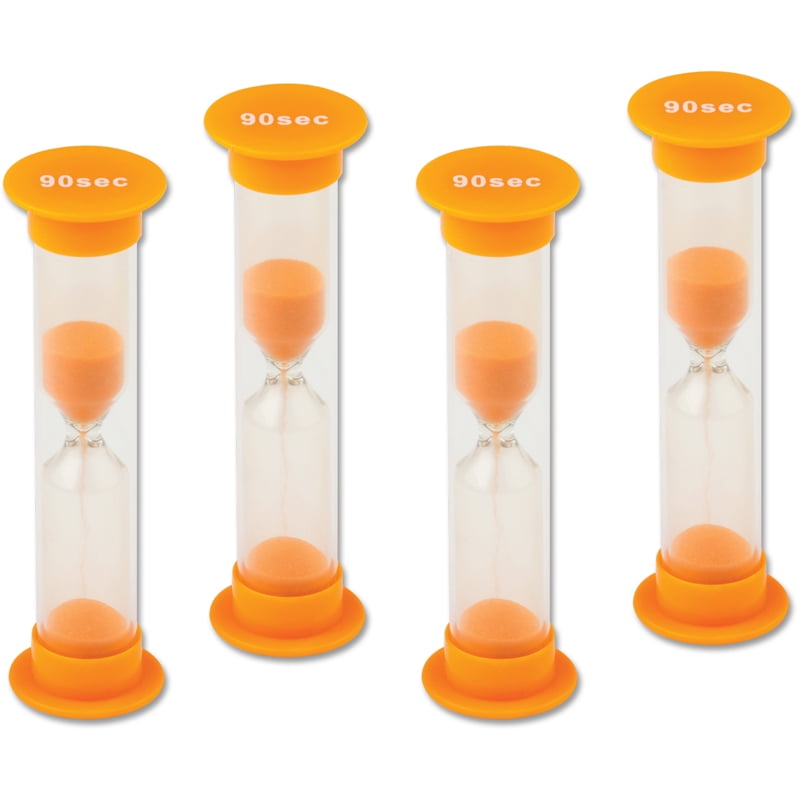 Teacher Created Resources 90 Second Sand Timers, Small, 1 in x 3.5 in ...
