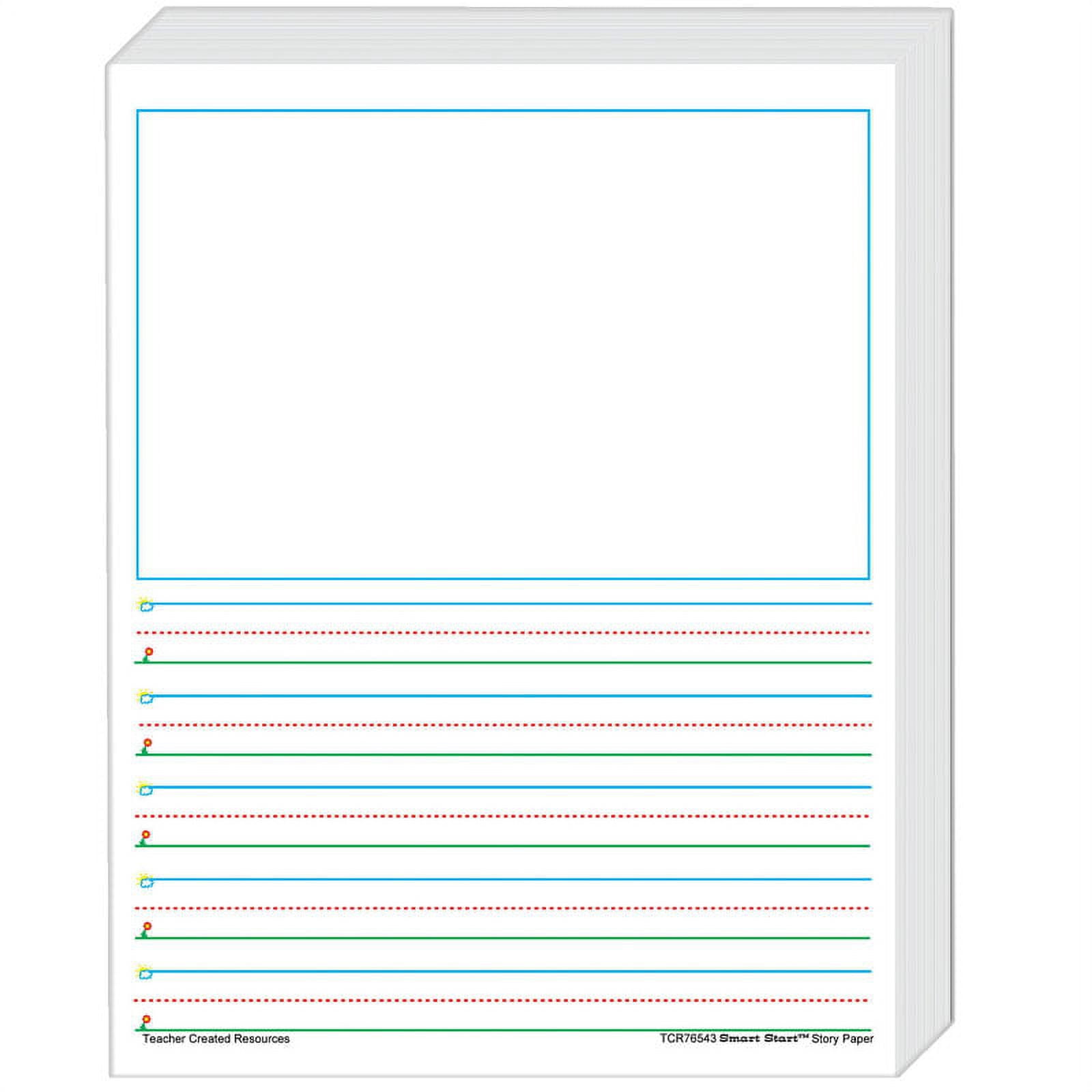 Teacher Created Resources, Smart Start 1-2 Story Paper: 360 Sheets ...