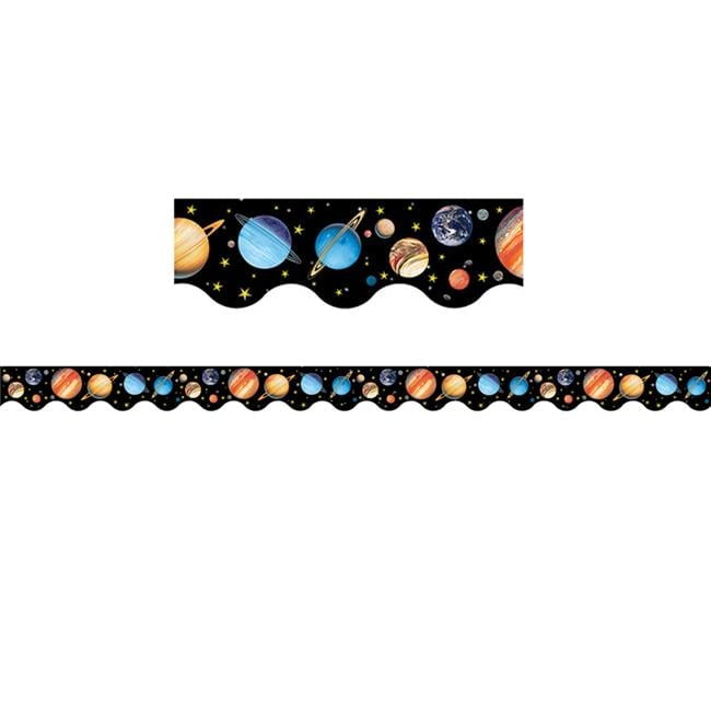 Teacher Created Resources Solar System Border Trim - Pack of 6 ...