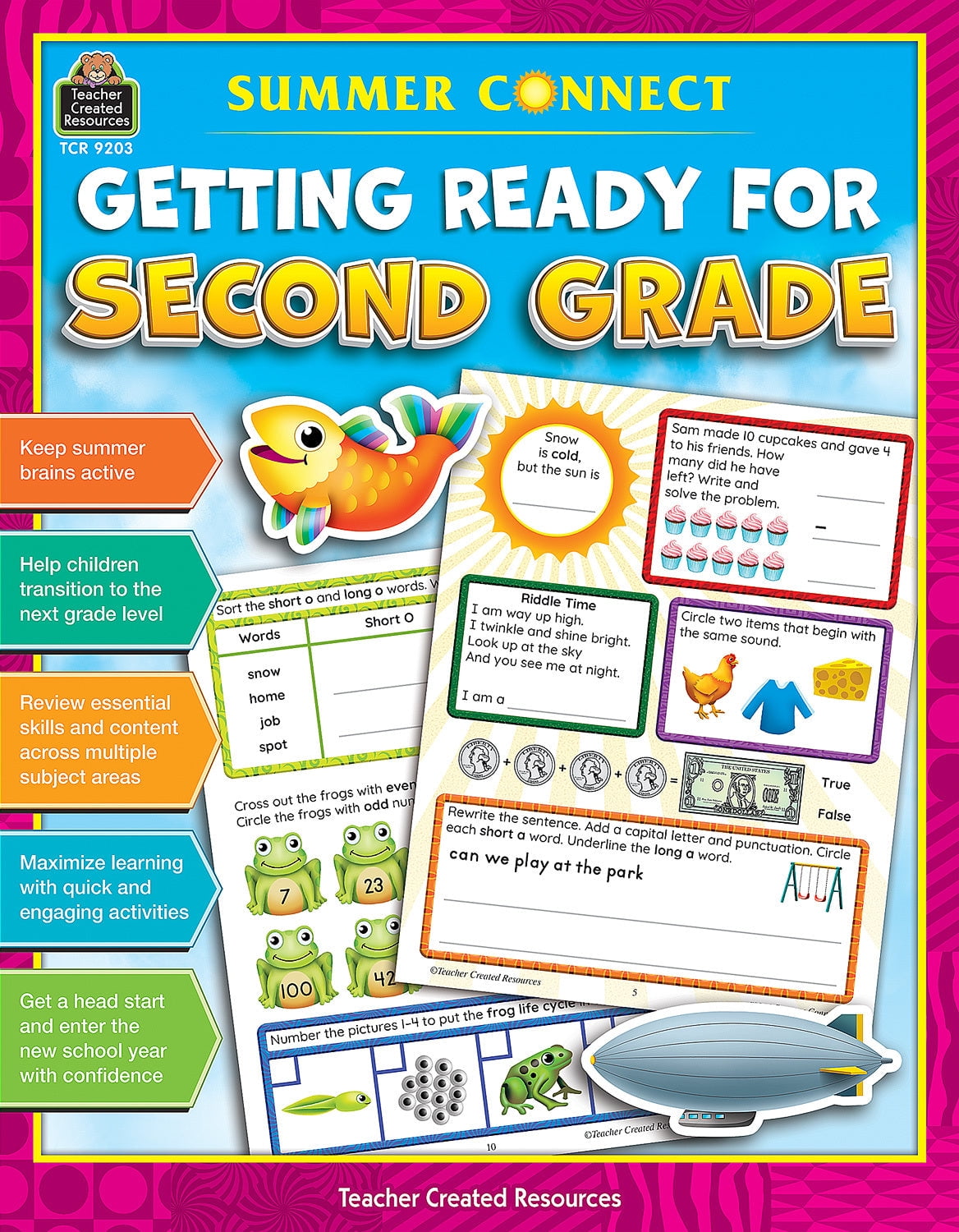 Teacher Created Resources Summer Connect: Getting Ready for Second ...