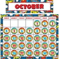 Teacher Created Resources Superhero Calendar Set - Walmart.com