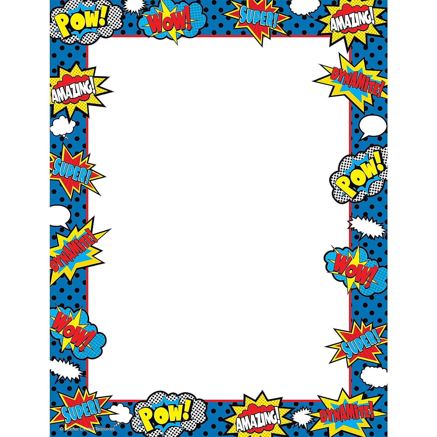 Teacher Created Resources Superhero Computer Paper 50 Sheets Per teacher-created-resources-superhero-computer-paper-50-sheets-per