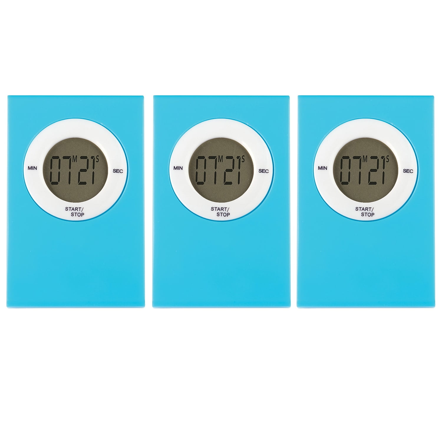 Teacher Created Resources TCR20719-3 Magnetic Digital Timer, Aqua - 3 ...