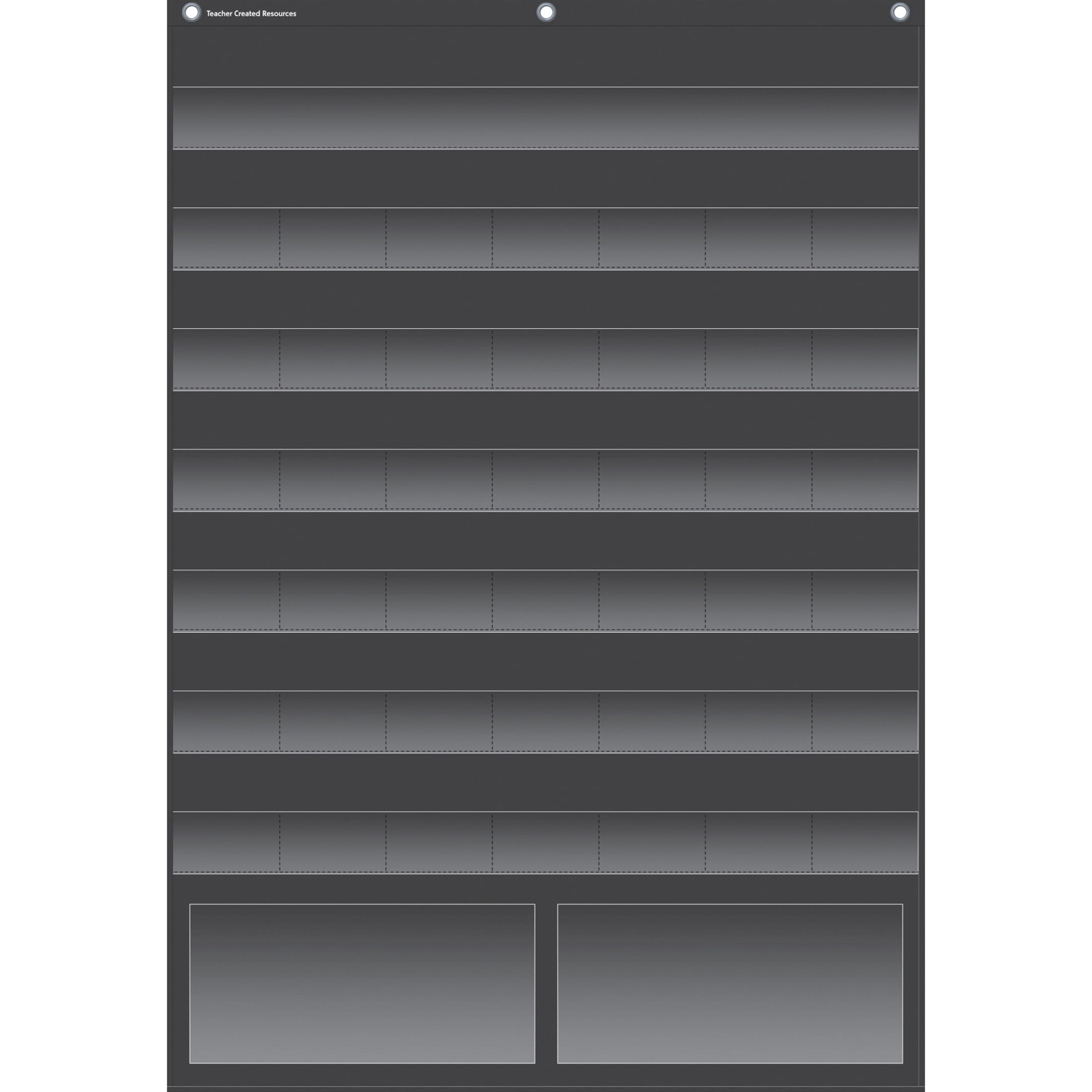 Teacher Created Resources Black Calendar Pocket Chart, 1 Each - Walmart.com