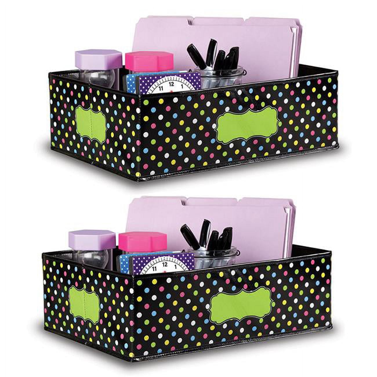 Teacher Created Resources TCR20765-2 Medium Chalkboard Bright Storage ...