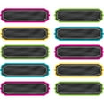 Teacher Created Resources Chalkboard Brights Labels, Non-Adhesive, 30 ...