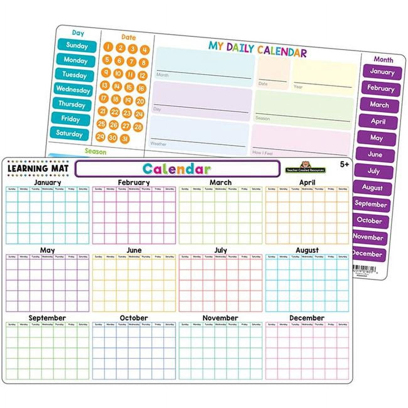 Calendar Learning Mat [TCR21024] - Walmart.com