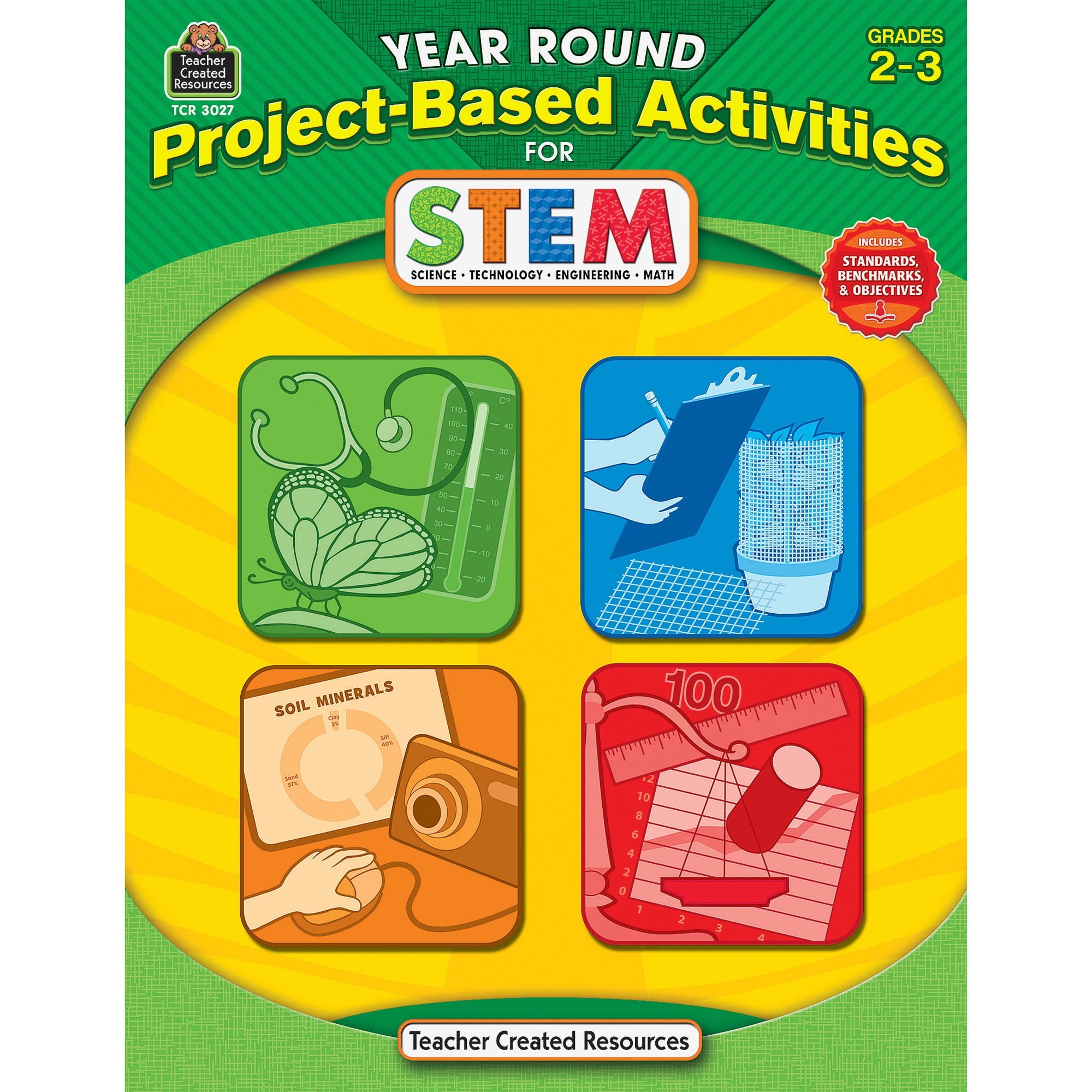 Teacher Created Resources, TCR3027, Year Round Grades 3-4 Stem Project ...