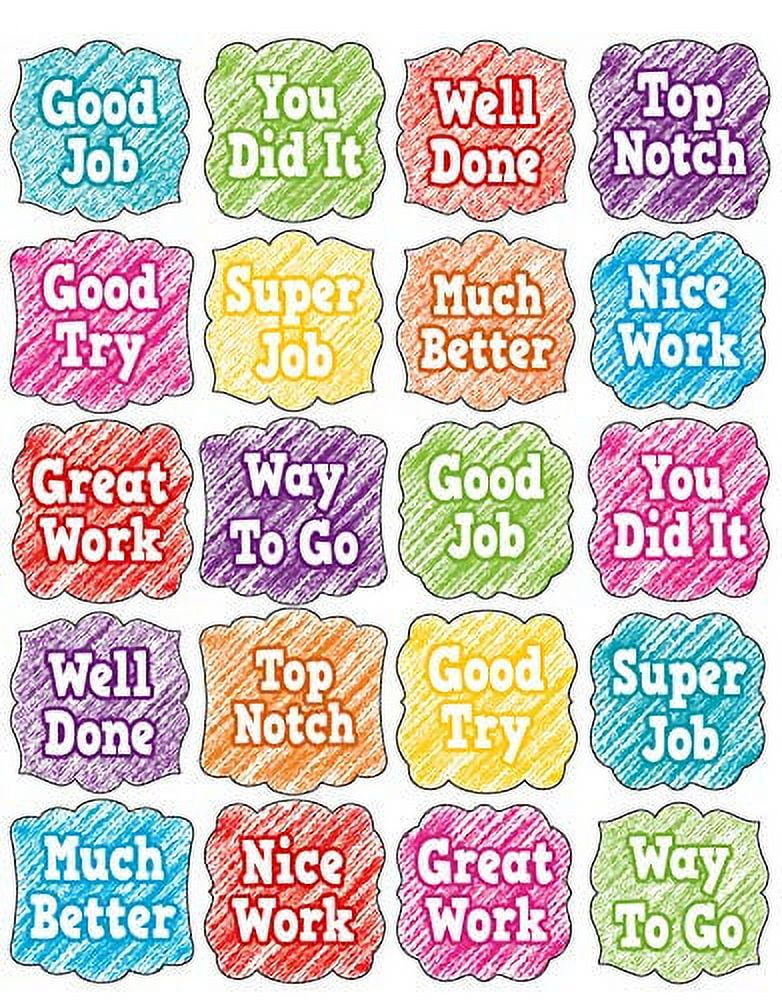 Scribble Stickers [TCR3054] - Walmart.com