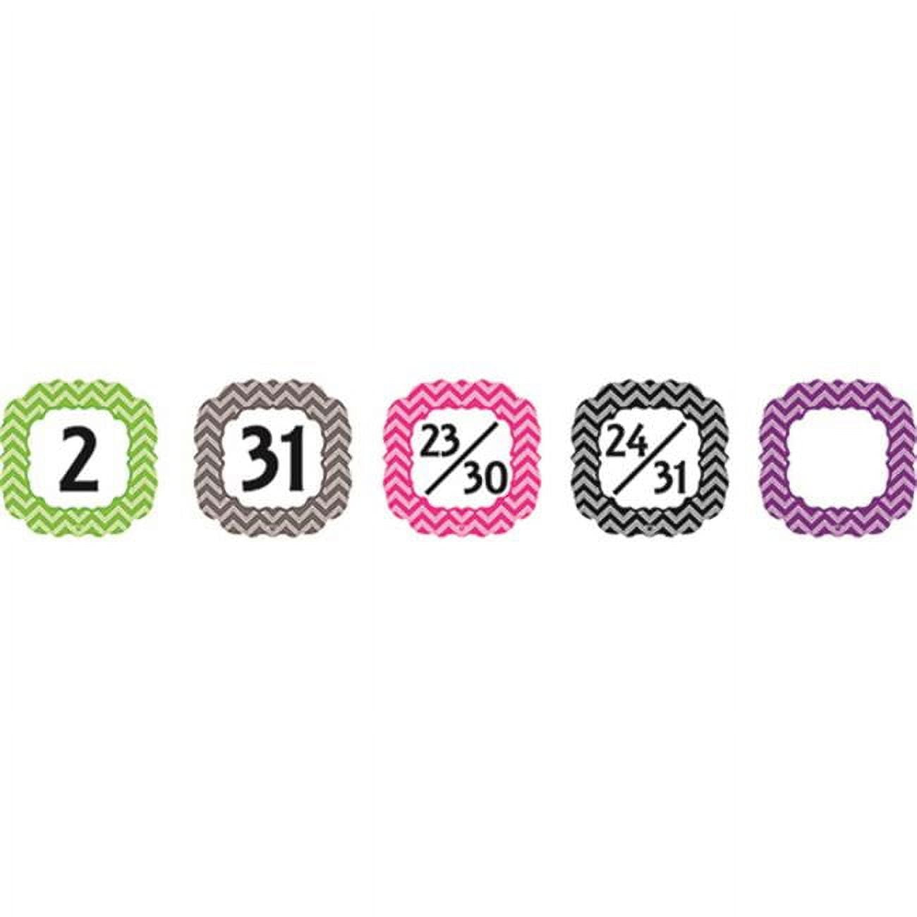 Teacher Created Resources TCR5545 Chevron Calendar Days - Walmart.com