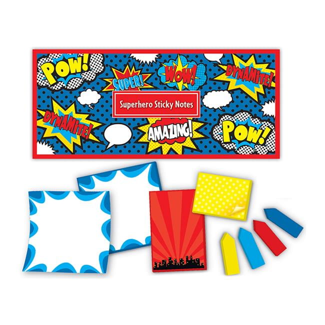Teacher Created Resources TCR5664 Superhero Sticky Notes - Walmart.com