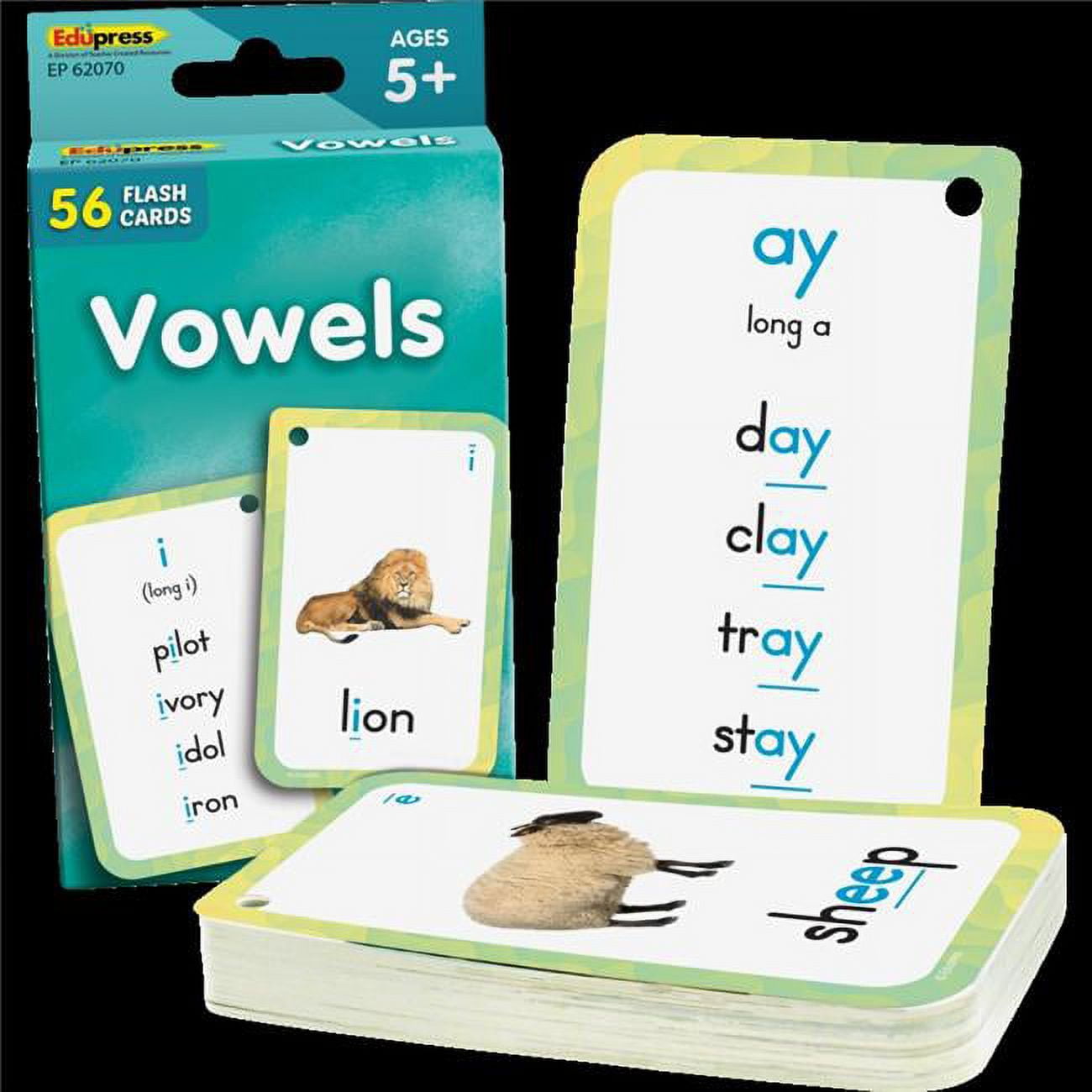 Vowels Flash Cards [TCR62070] - Walmart.com