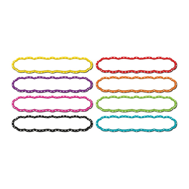 Teacher Created Resources, TCR77206, Dots Labels Magnetic Accents, 8 ...
