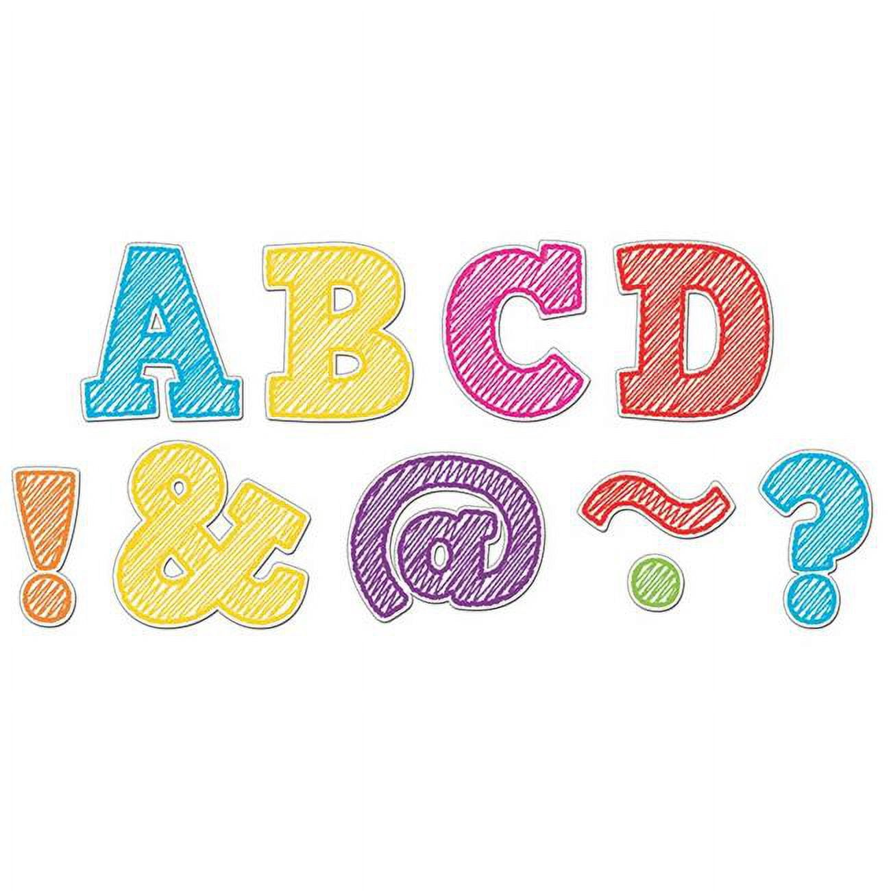 Teacher Created Resources TCR77301BN Scribble Bold Block 2 in. Magnetic ...