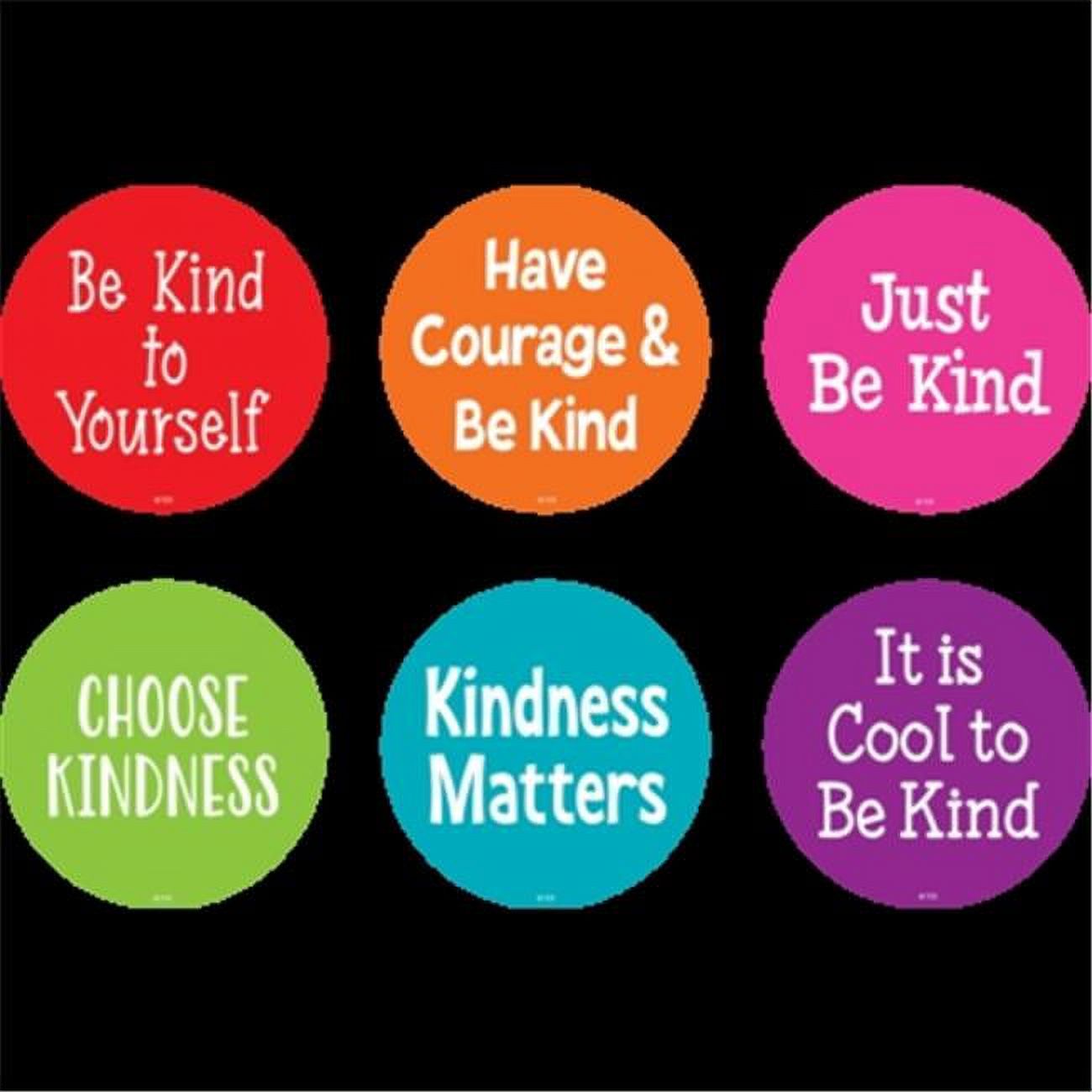Spot On Floor Markers Kindness, 4", Pack of 12 - Walmart.com