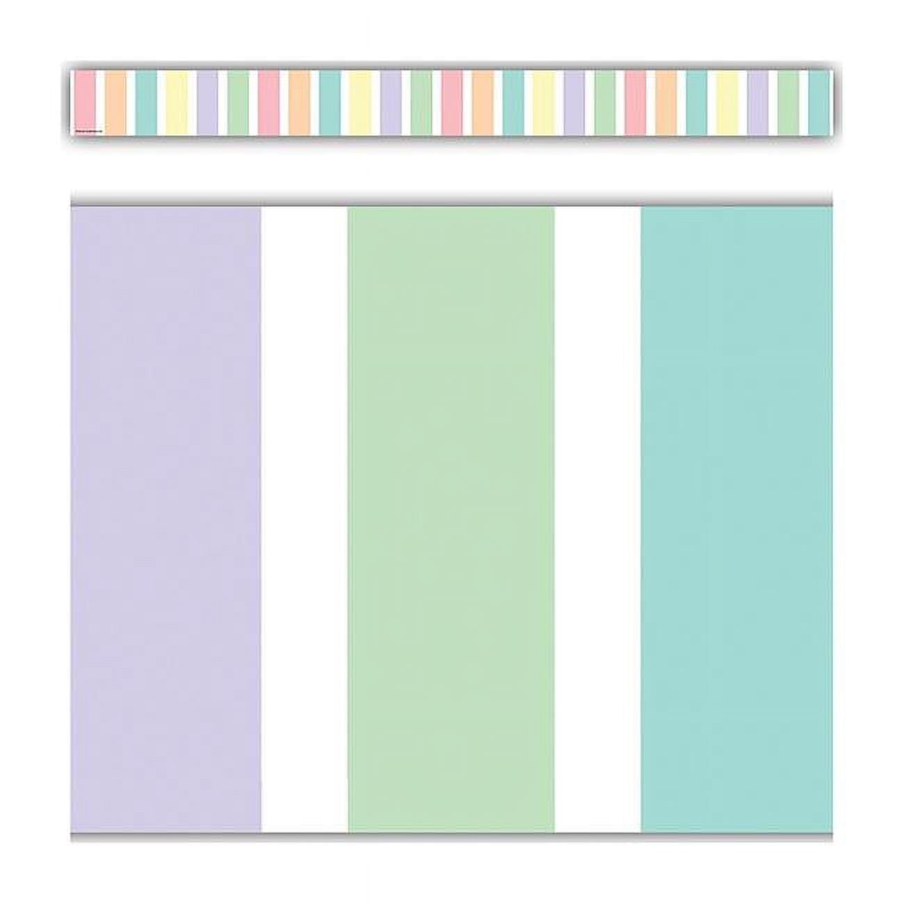 Teacher Created Resources TCR8444 35 ft. Pastel Pop Stripes Trim ...