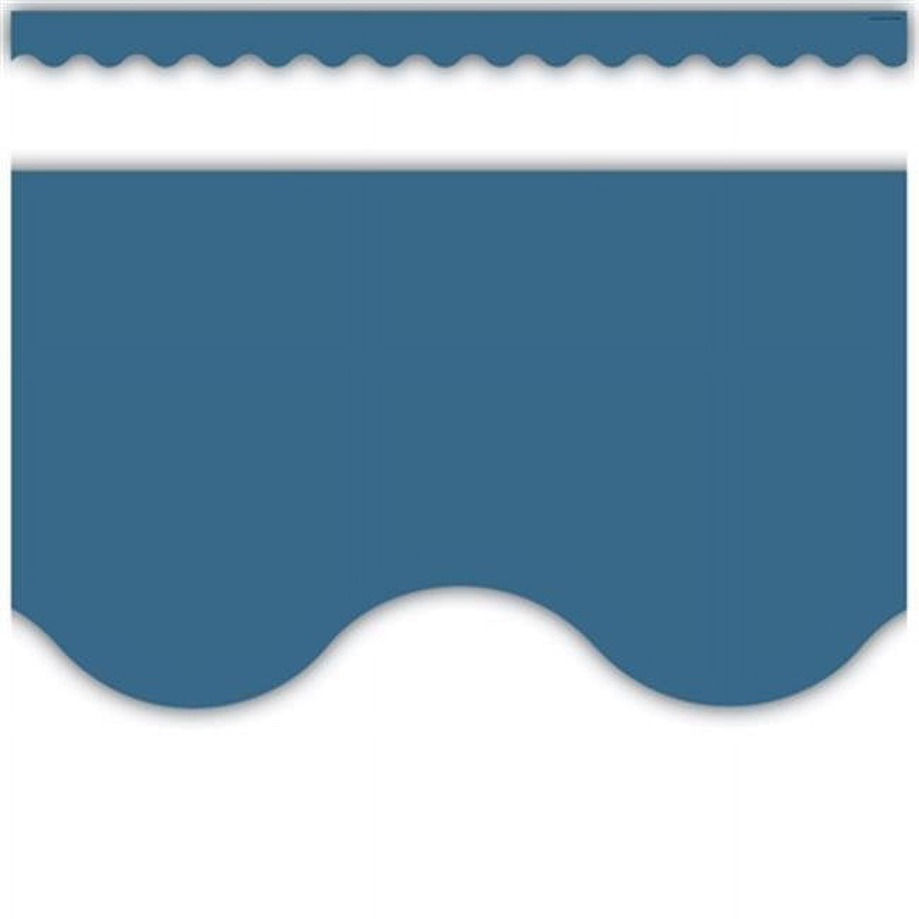 Slate Blue Scalloped Border Trim [TCR9091] - Walmart.com