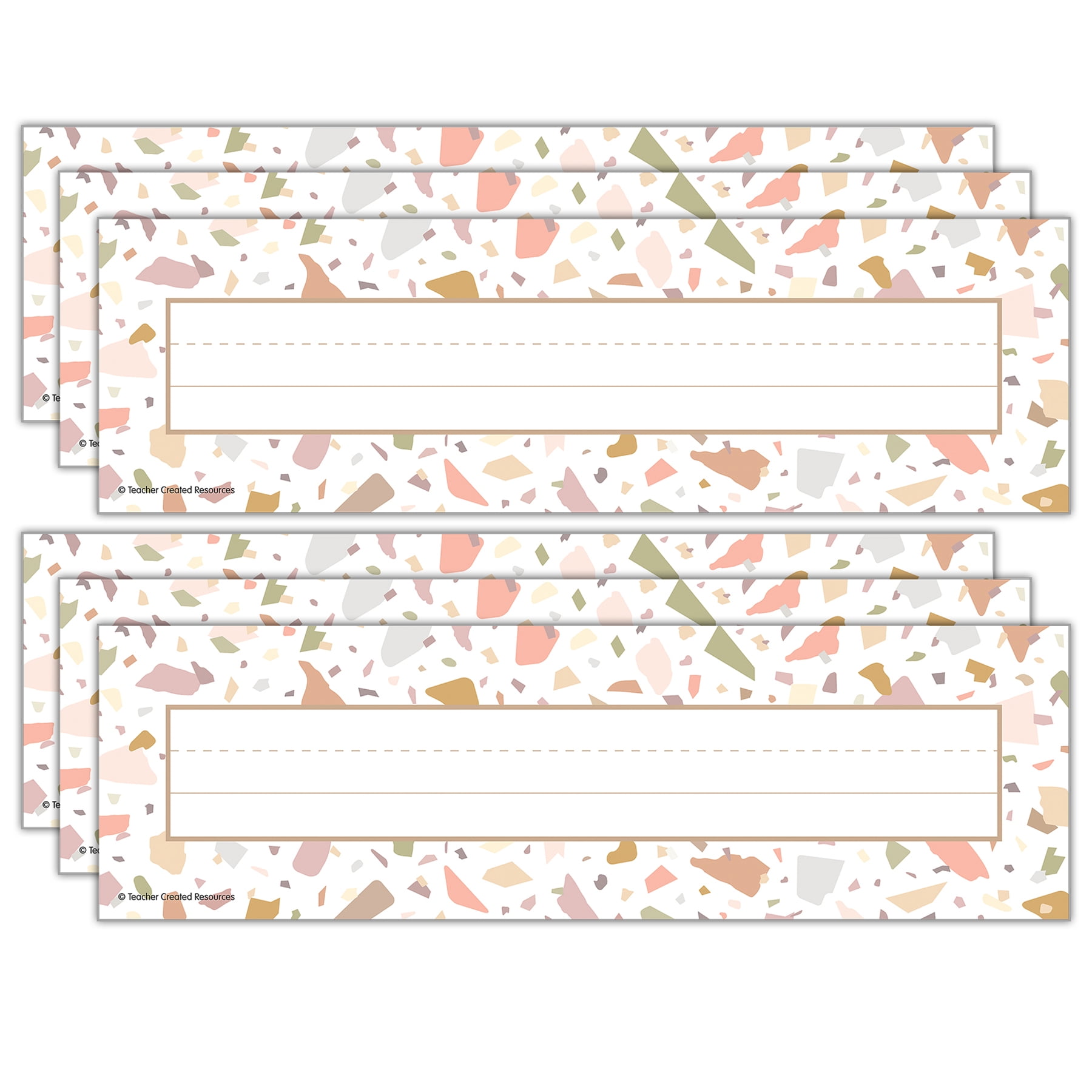 Welcome Banner Terrazzo Tones - 882319026151 Teacher Created Resources ...