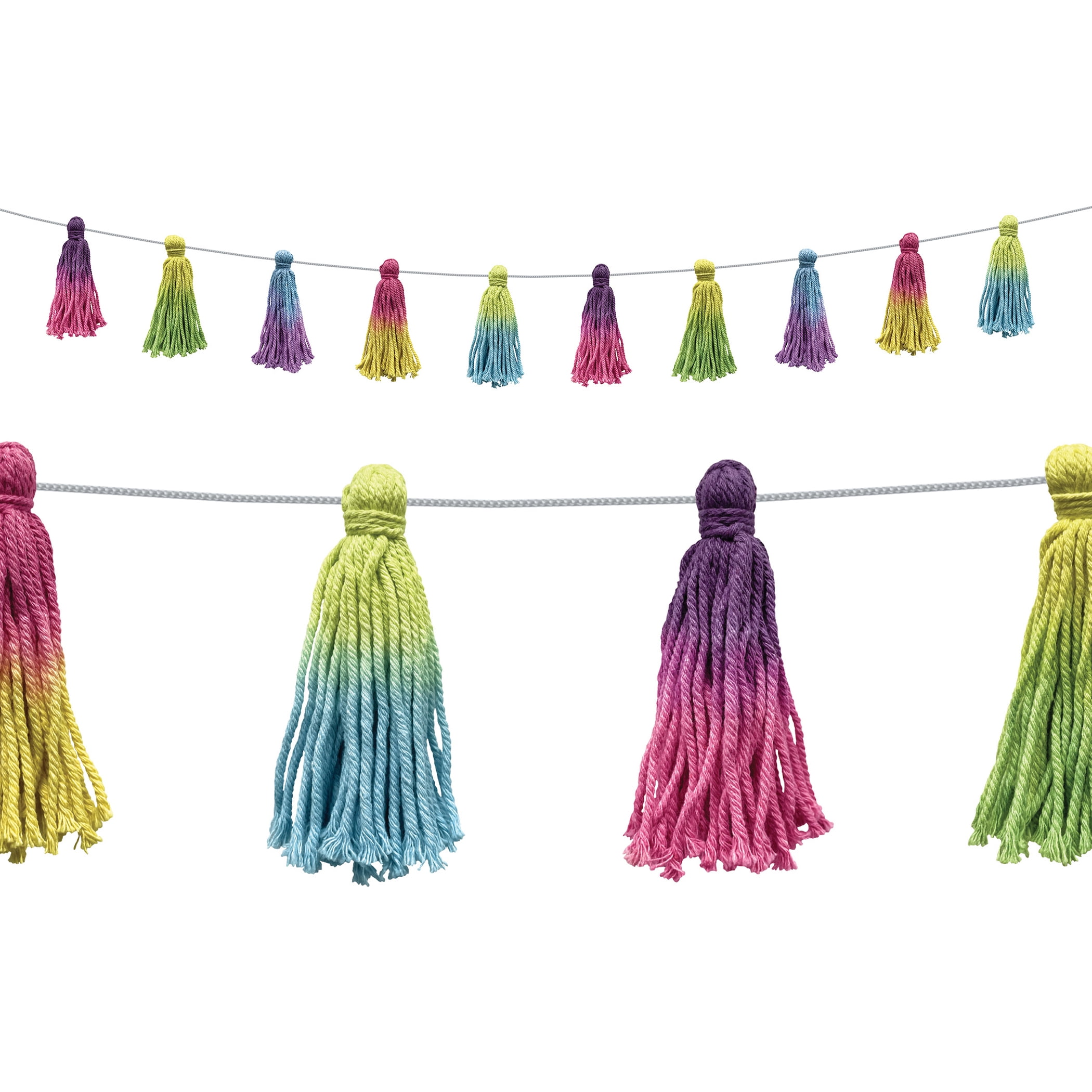 Teacher Created Resources Tie-Dye Tassels Garland - Walmart.com