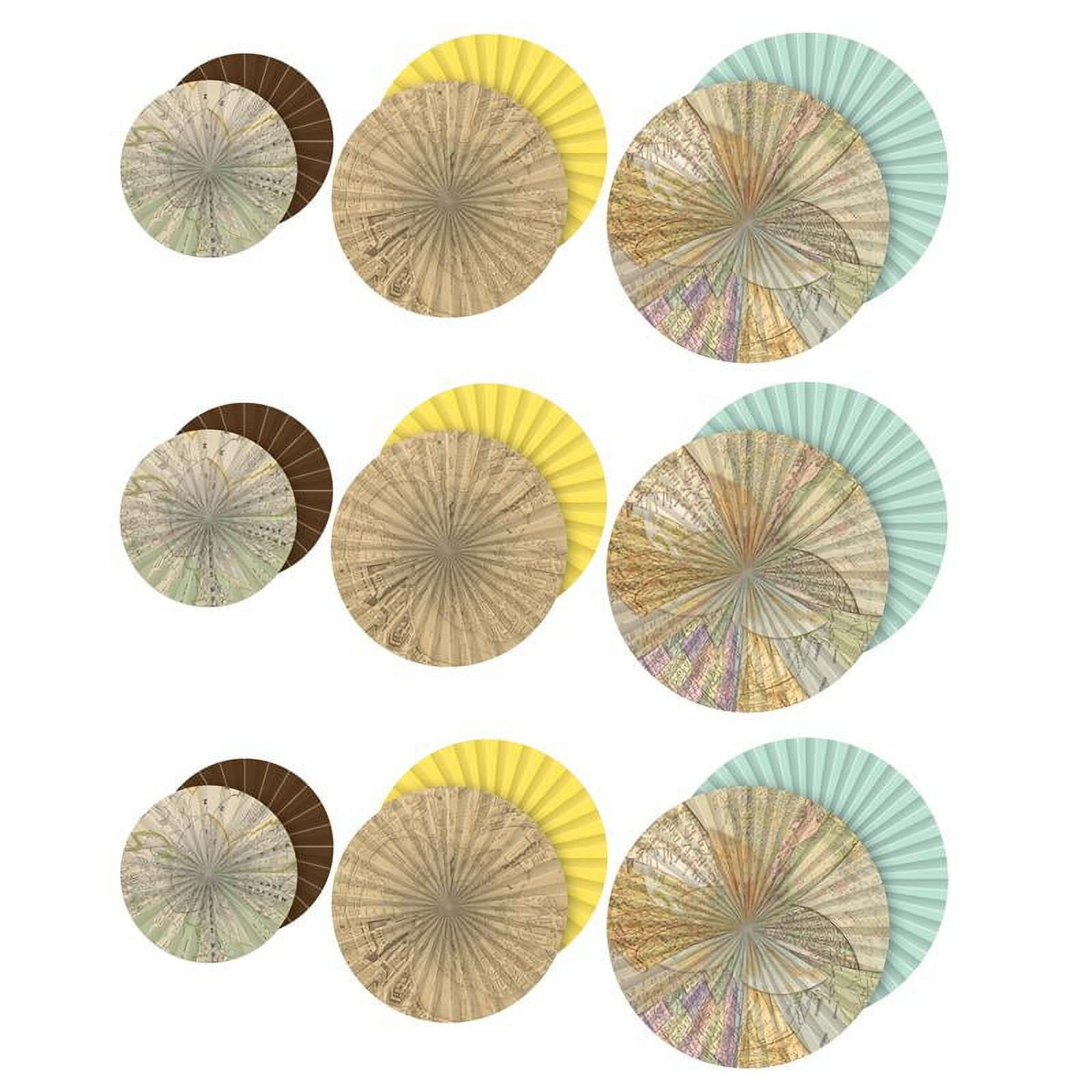Teacher Created Resources Travel the Map Multi-color Round Shaped Paper ...
