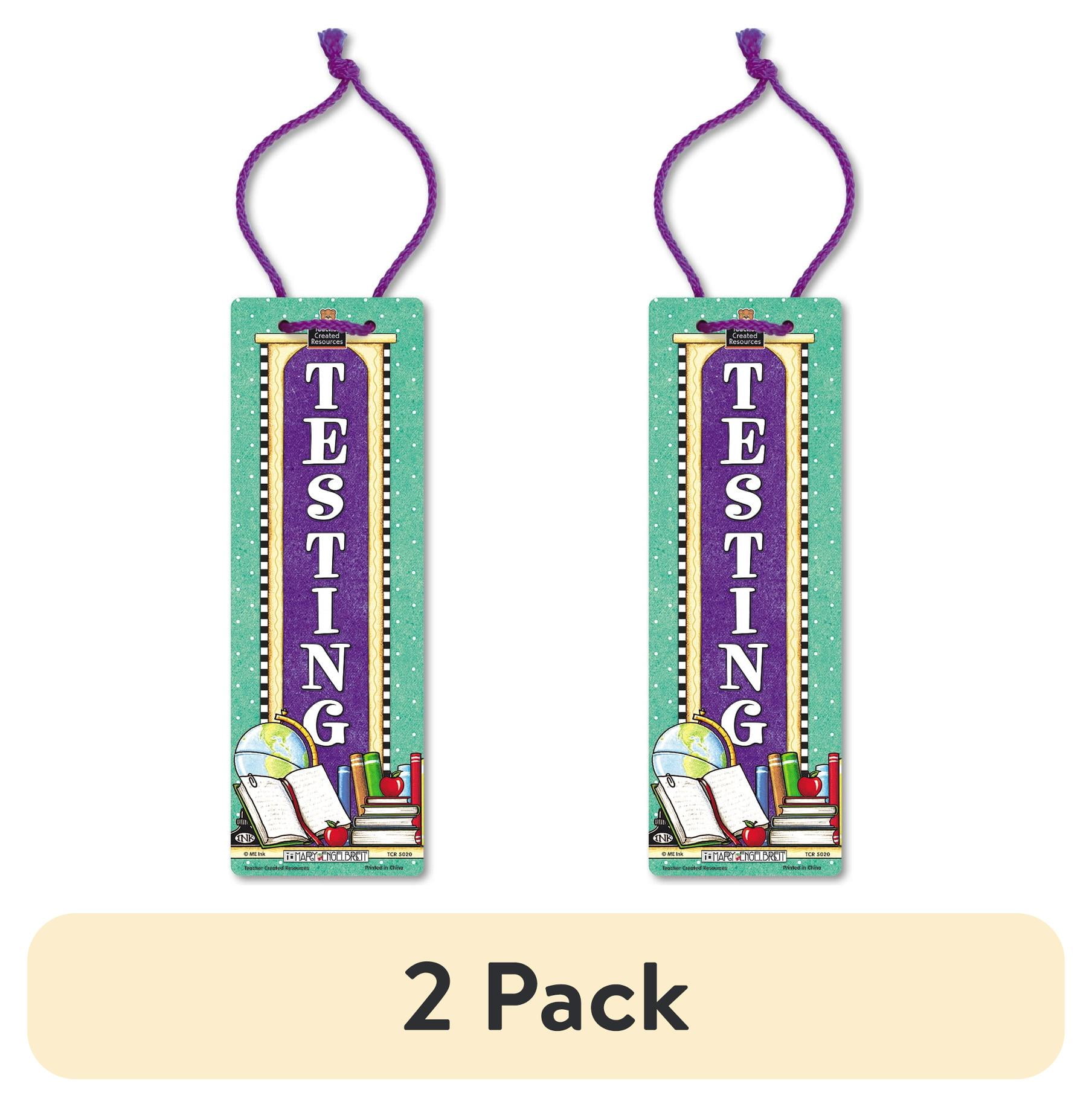 (2 pack) Welcome/Testing Door Sign - Walmart.com