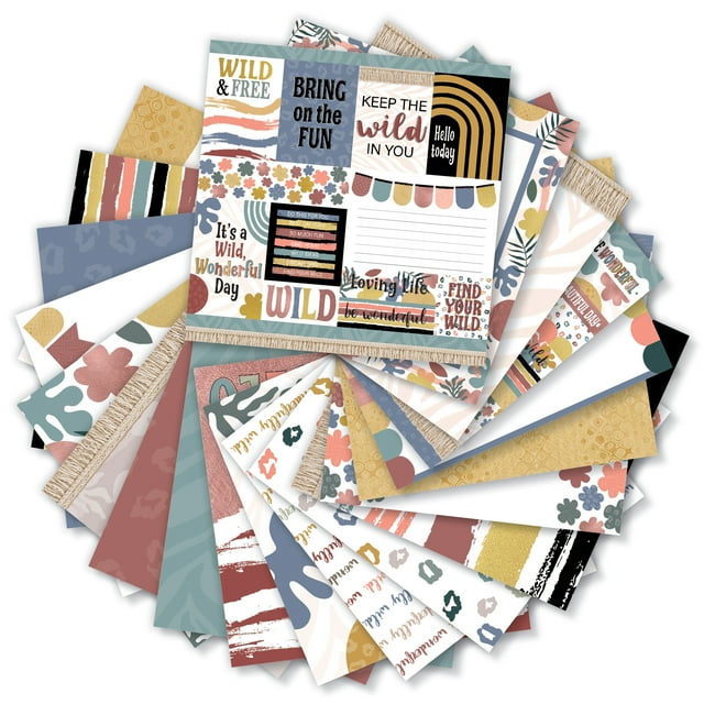 Teacher Created Resources Wonderfully Wild Project Paper, 80 Sheets - Walmart.com
