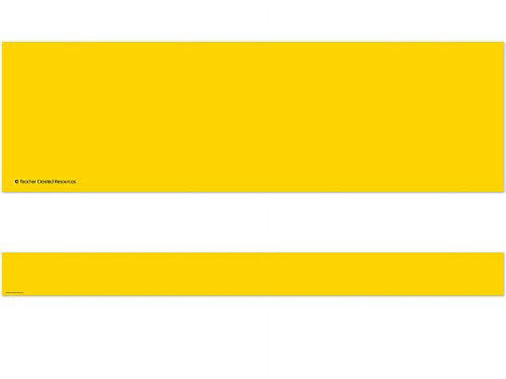 Teacher Created Resources Yellow Gold Straight Border Trim (5791 ...