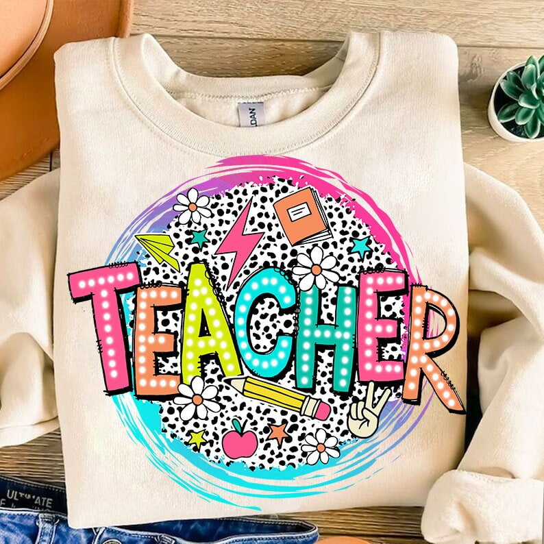 Teacher Dalmatian Dalmatian Dots Back To school Teacher Appreciation ...