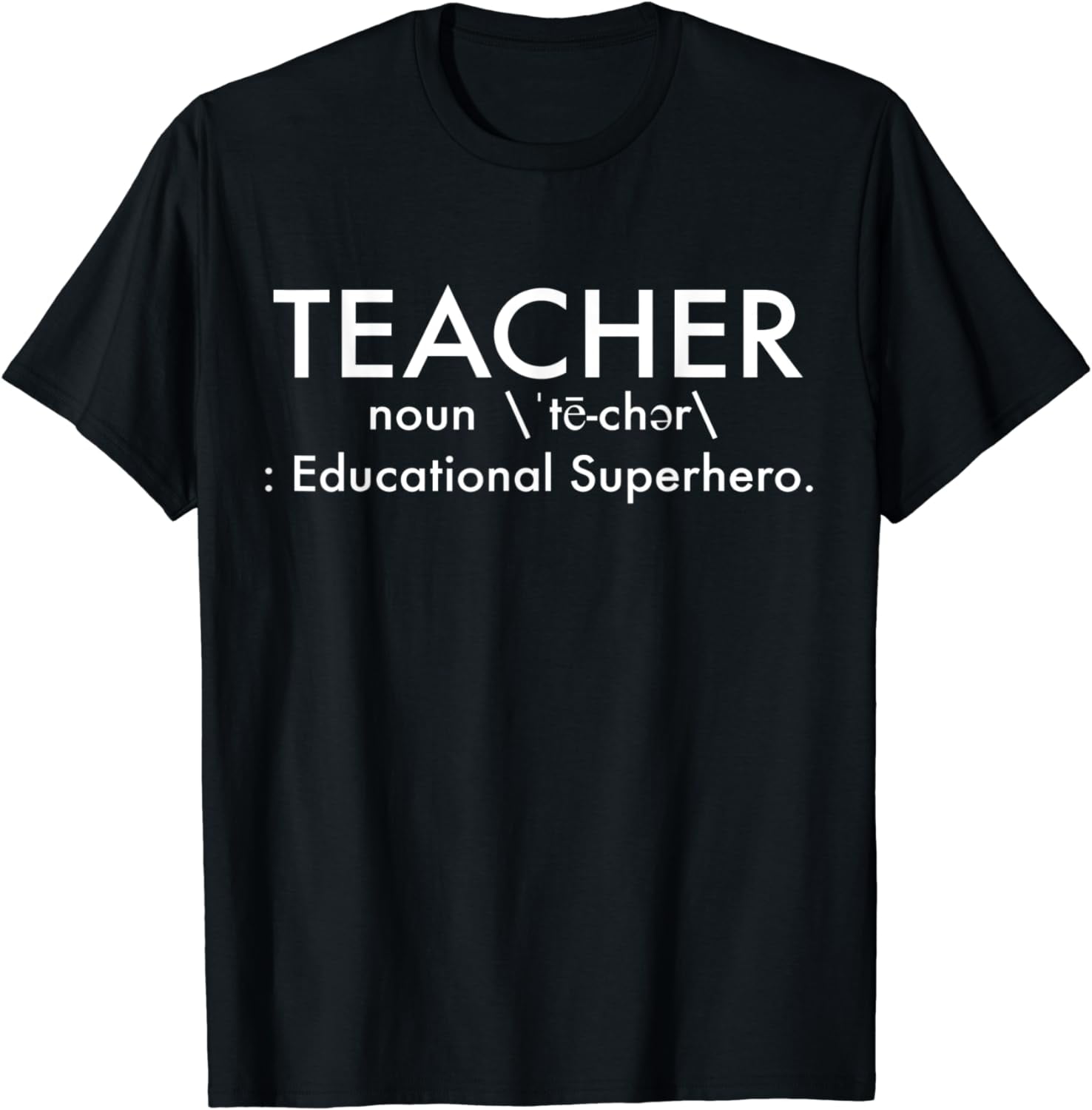 Teacher Definition T Shirts - Educational Superhero - Walmart.com