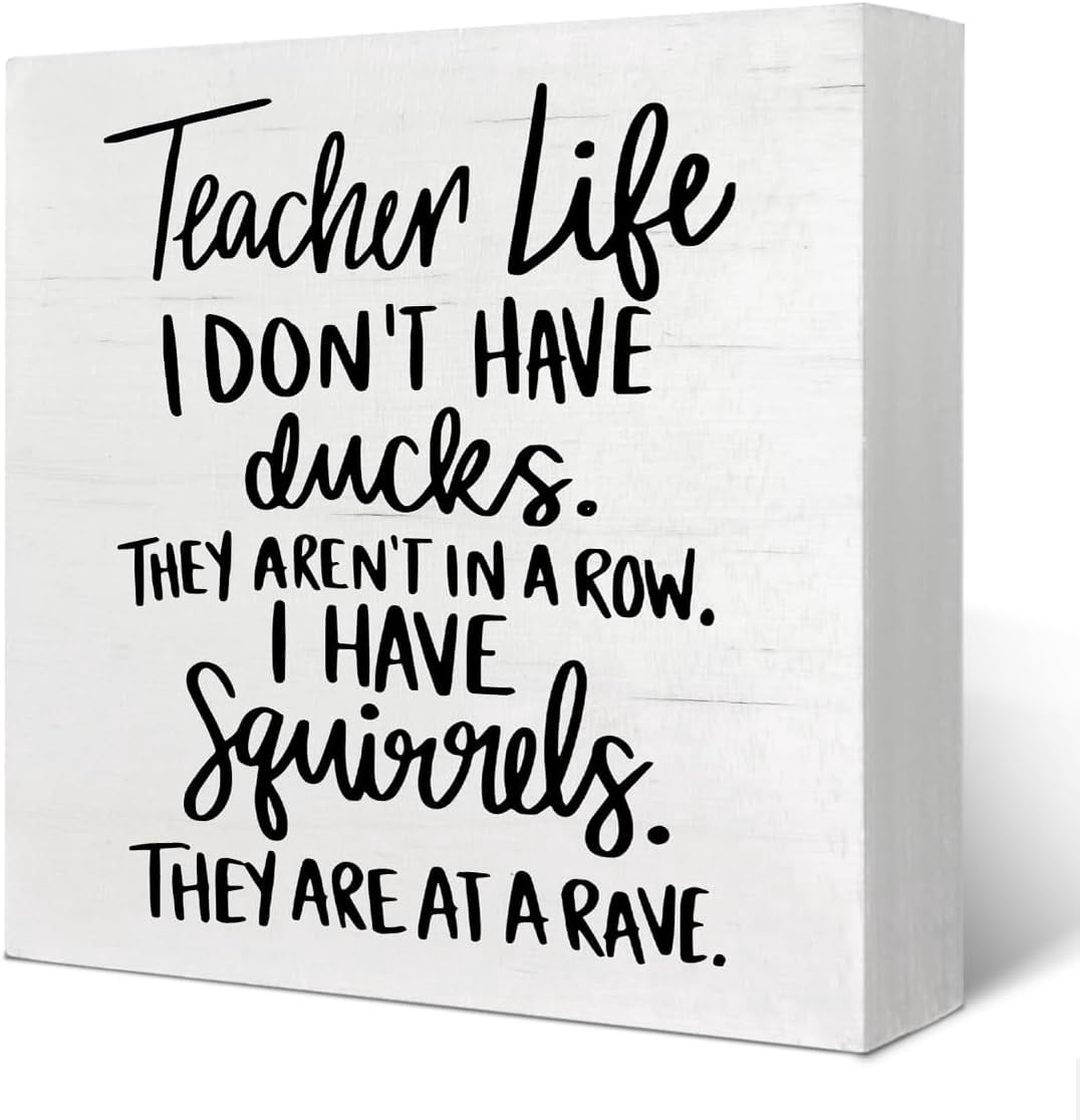 Teacher Desk Decor - Teacher Appreciation Gifts, End of Year Teacher ...