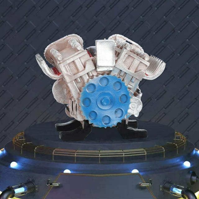 Teacher Desk Decor Engine Model Desktop Engine 8 Cylinder Car Engine Model Building Adult Mini