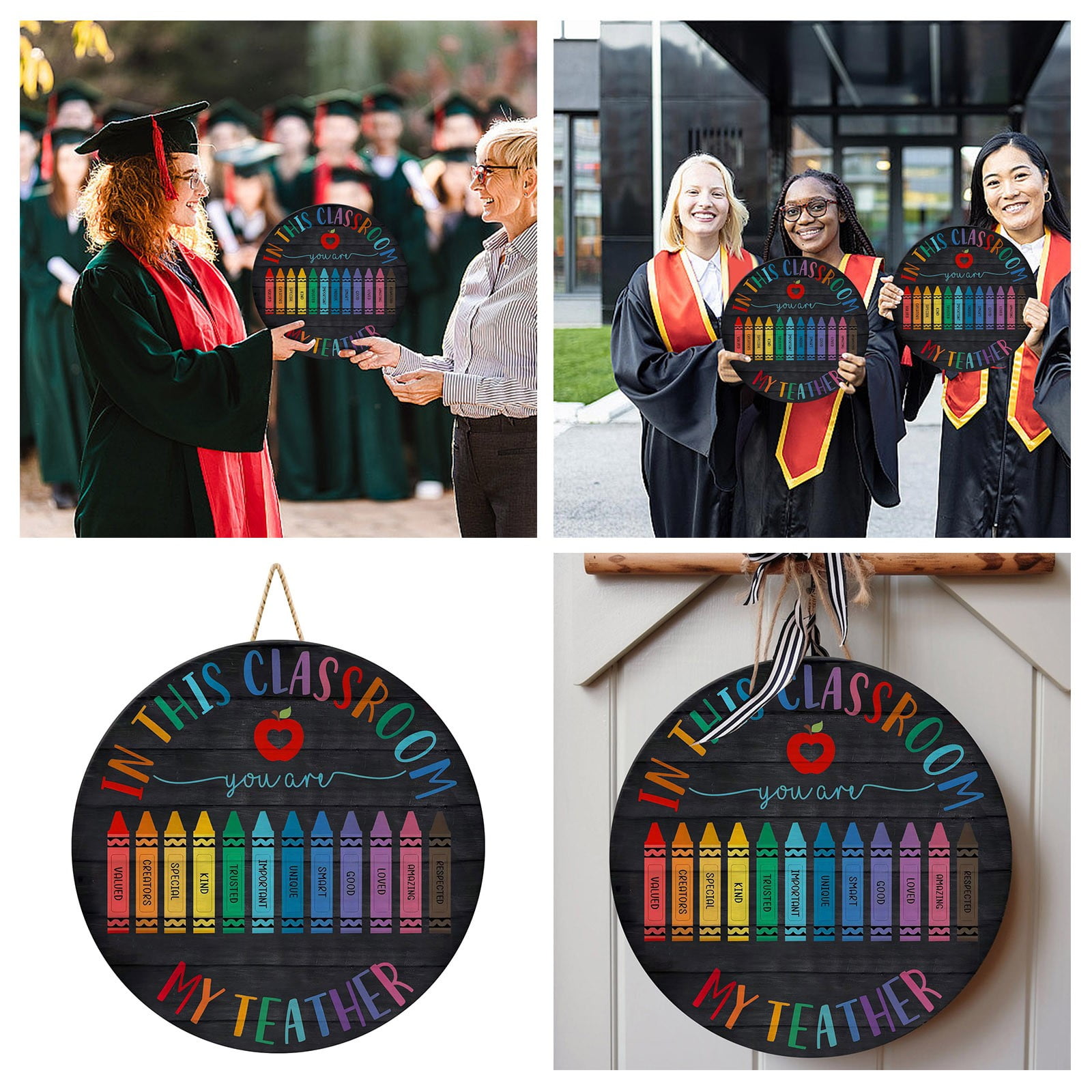 Teacher Door Sign Classroom Door Sign Teacher Teacher Appreciation ...